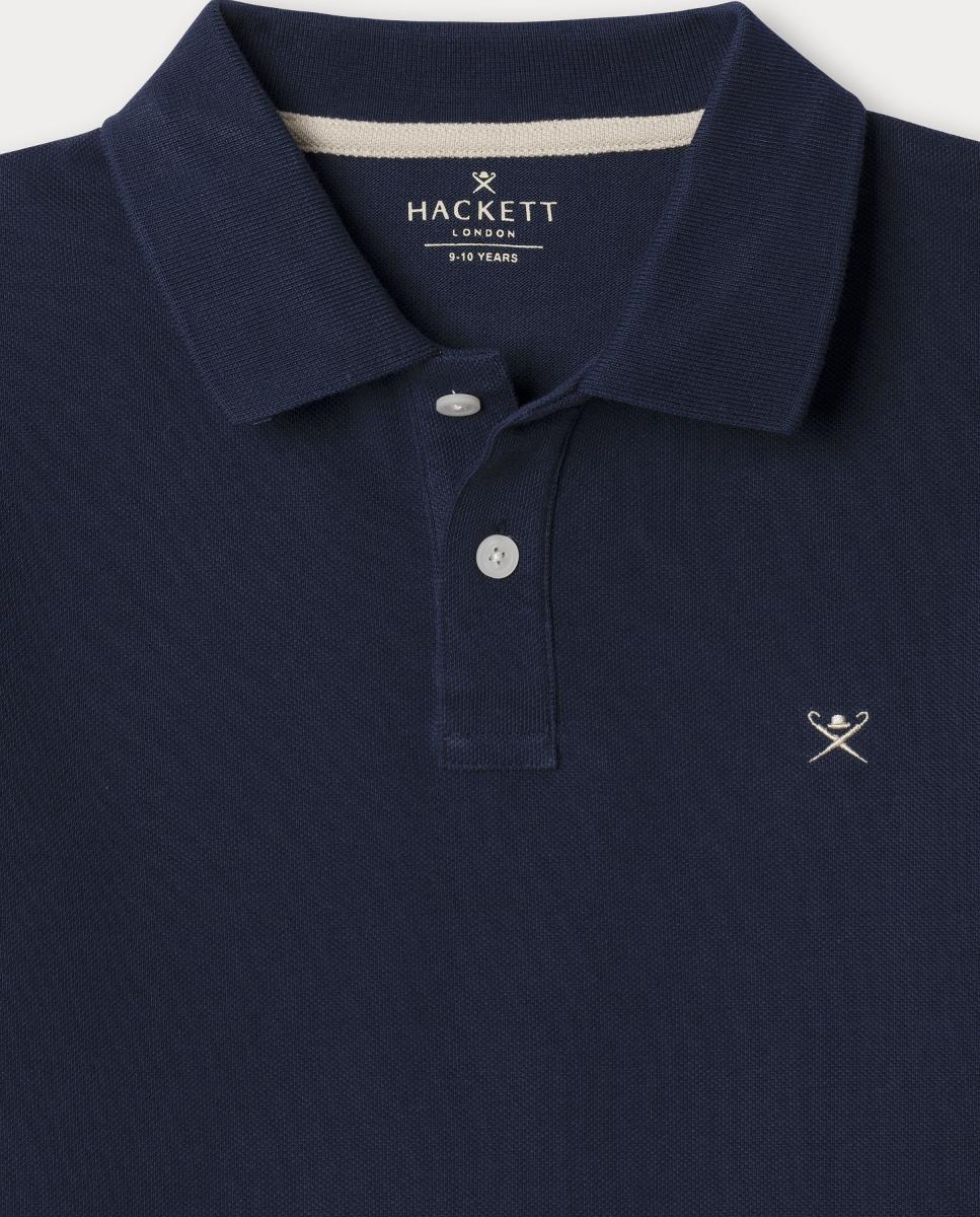 Polo Small Logo de niño Azul marino Hackett · El Corte Inglés