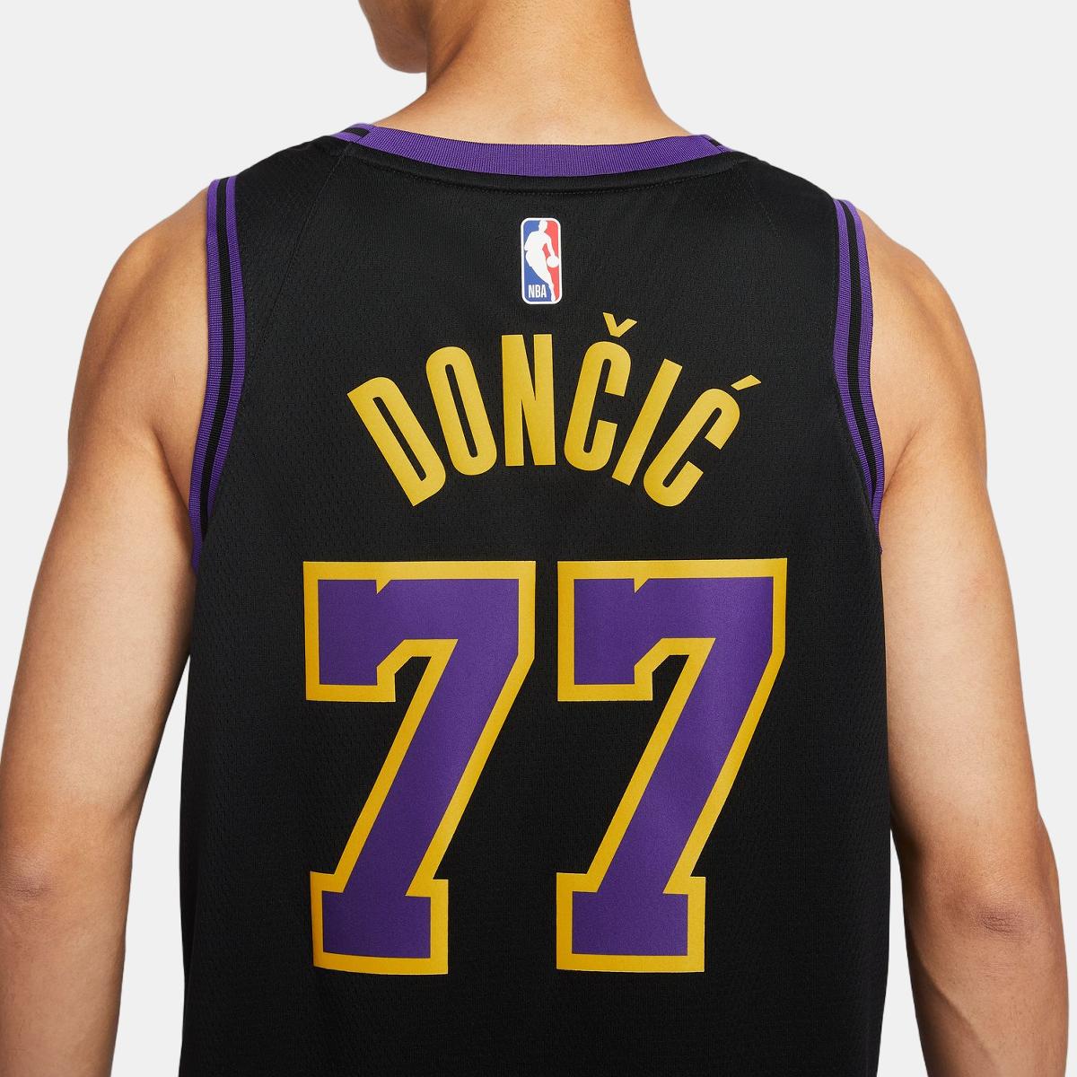 Camiseta de hombre Luka Doncic Los Angeles Lakers City Edition Nike ...