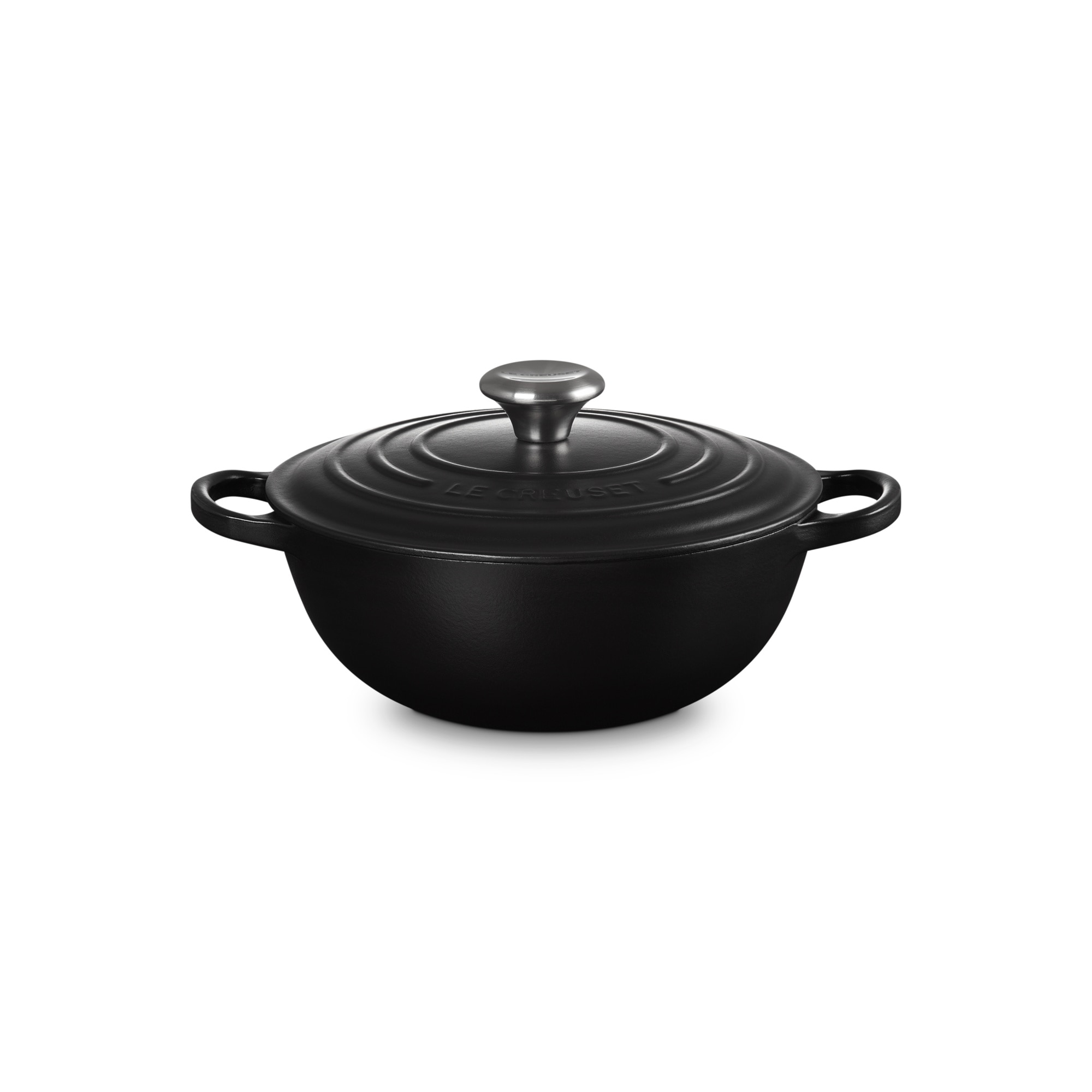 Marmita de hierro fundido Le Creuset Negro mate Cacerola de 24 cm · El ...