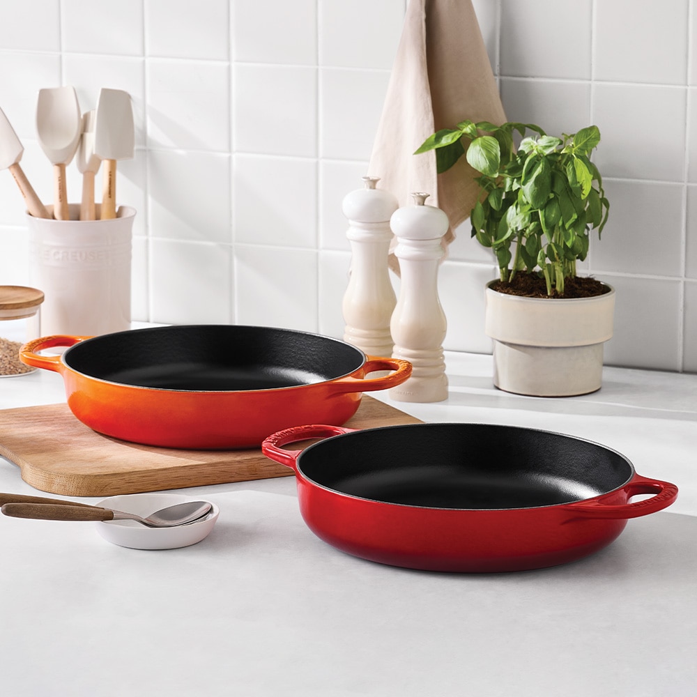 Cacerola Multifunción de hierro fundido Le Creuset Volcánico · El Corte ...
