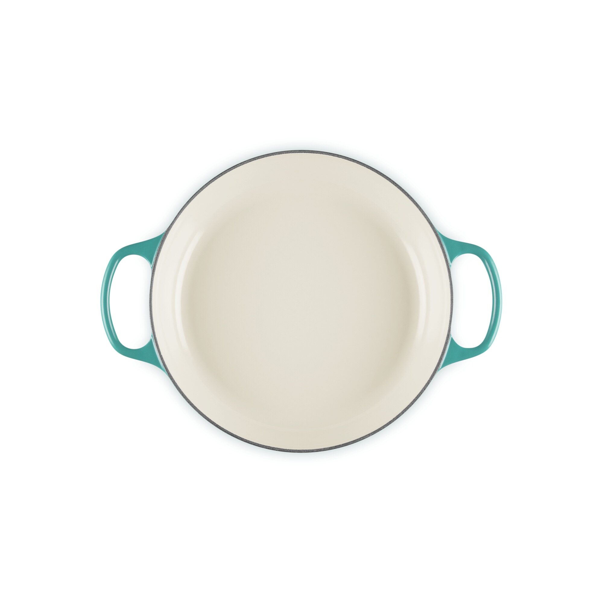 Cacerola baja de hierro fundido Le Creuset Azul Pacífico Cacerola de 26 ...