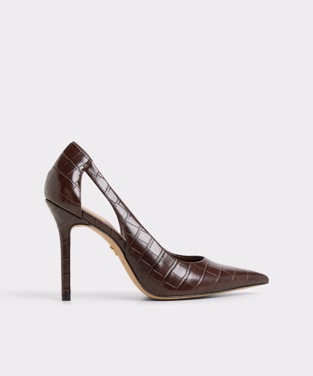 Zapatos de salón de mujer con punta de punta Marrón Aldo · El Corte Inglés