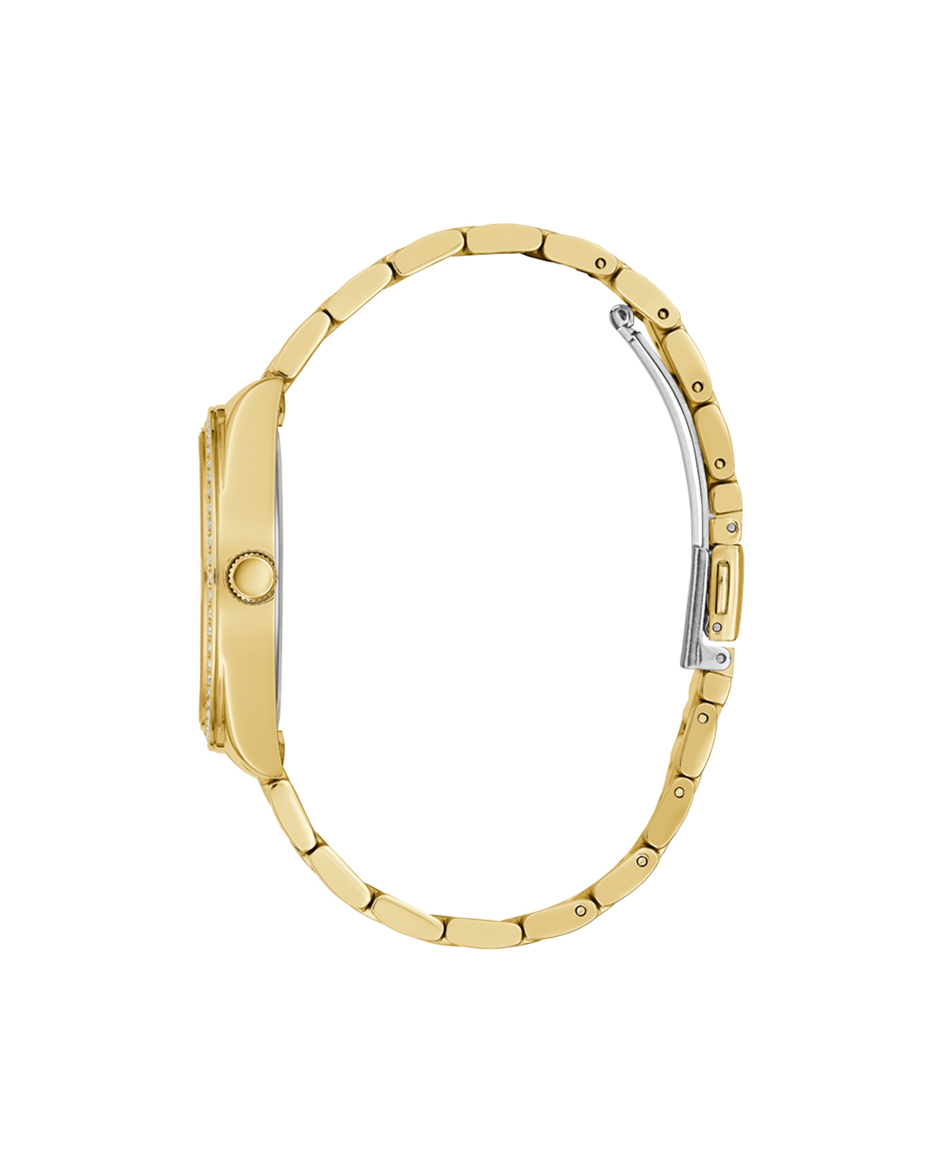 Reloj de mujer Luna GW0307L2 de acero y correa dorada Oro Guess · El ...