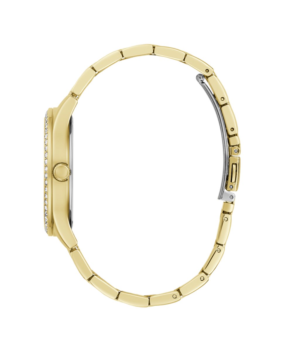 Reloj de mujer Lady idol GW0605L2 de acero y correa dorada Oro Guess ...