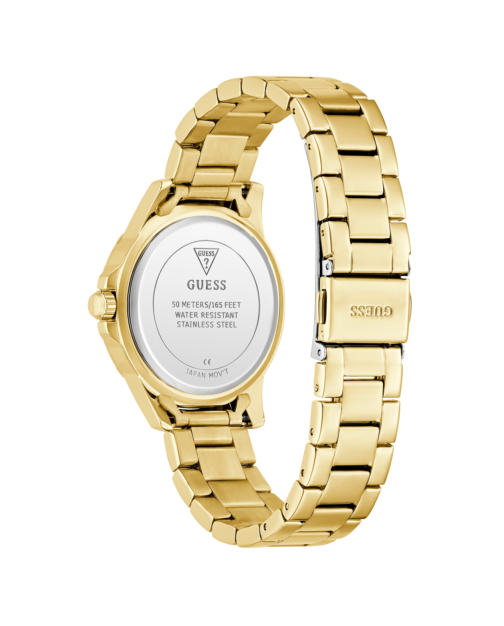Reloj de mujer mist gw0948l2 de acero y correa dorada Oro Guess · El ...