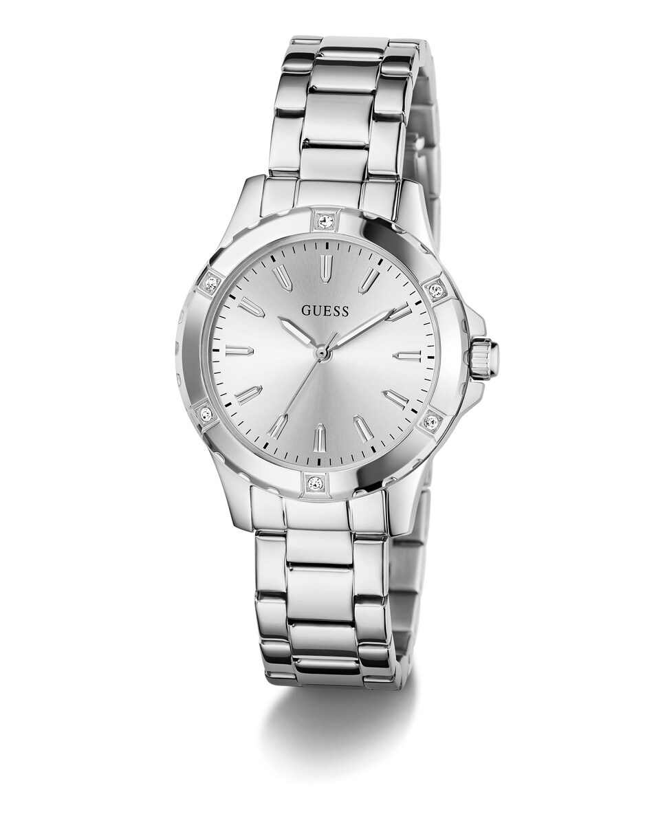 Reloj de mujer Mist GW0948L6 de acero y correa plateada/gris · Guess ...