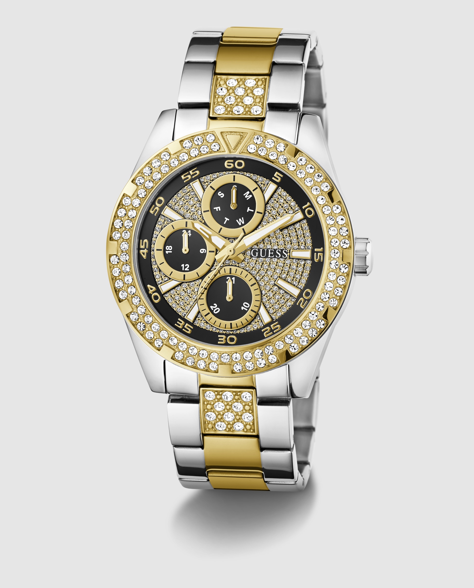 Reloj de hombre orion gw1067g3 de acero y correa bicolor oro Plata ...