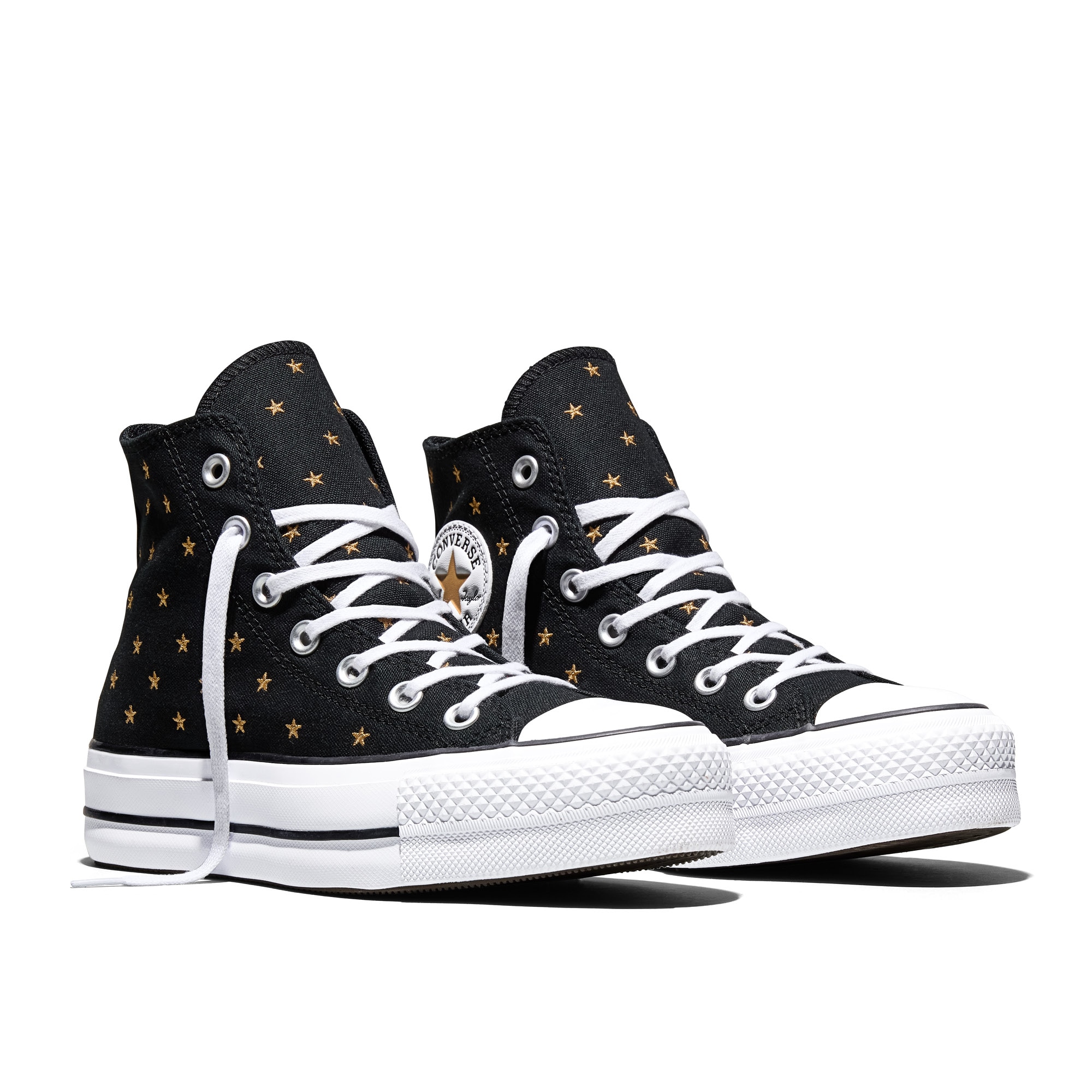 Zapatillas casual de mujer Chuck Taylor All Star Lift Embroidered Stars ...