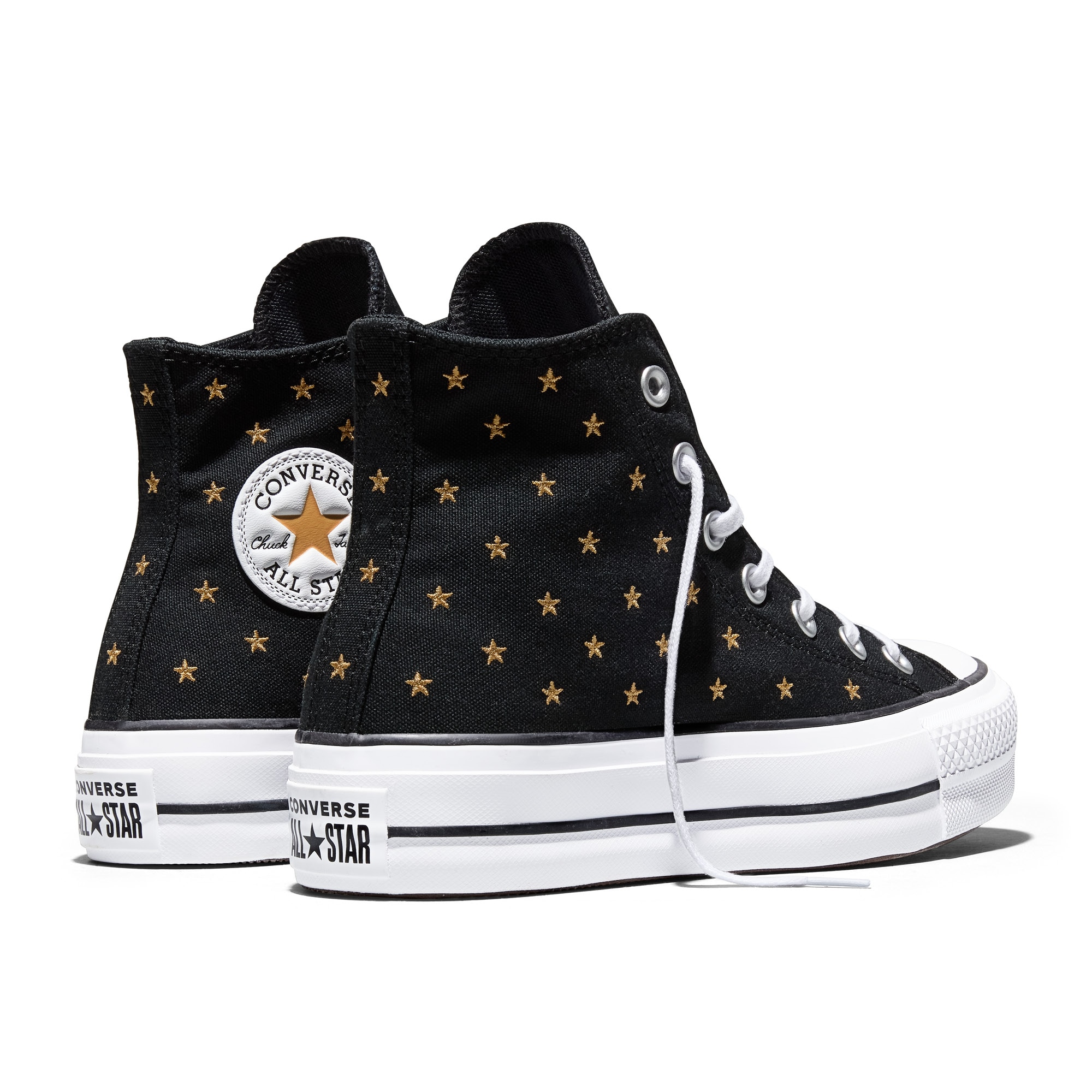 Zapatillas casual de mujer Chuck Taylor All Star Lift Embroidered Stars ...