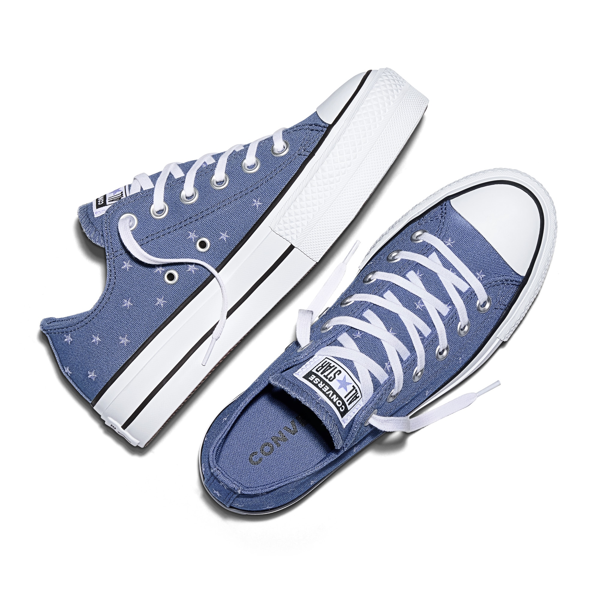 Zapatillas casual de mujer Chuck Taylor All Star Lift Embroidered Stars ...
