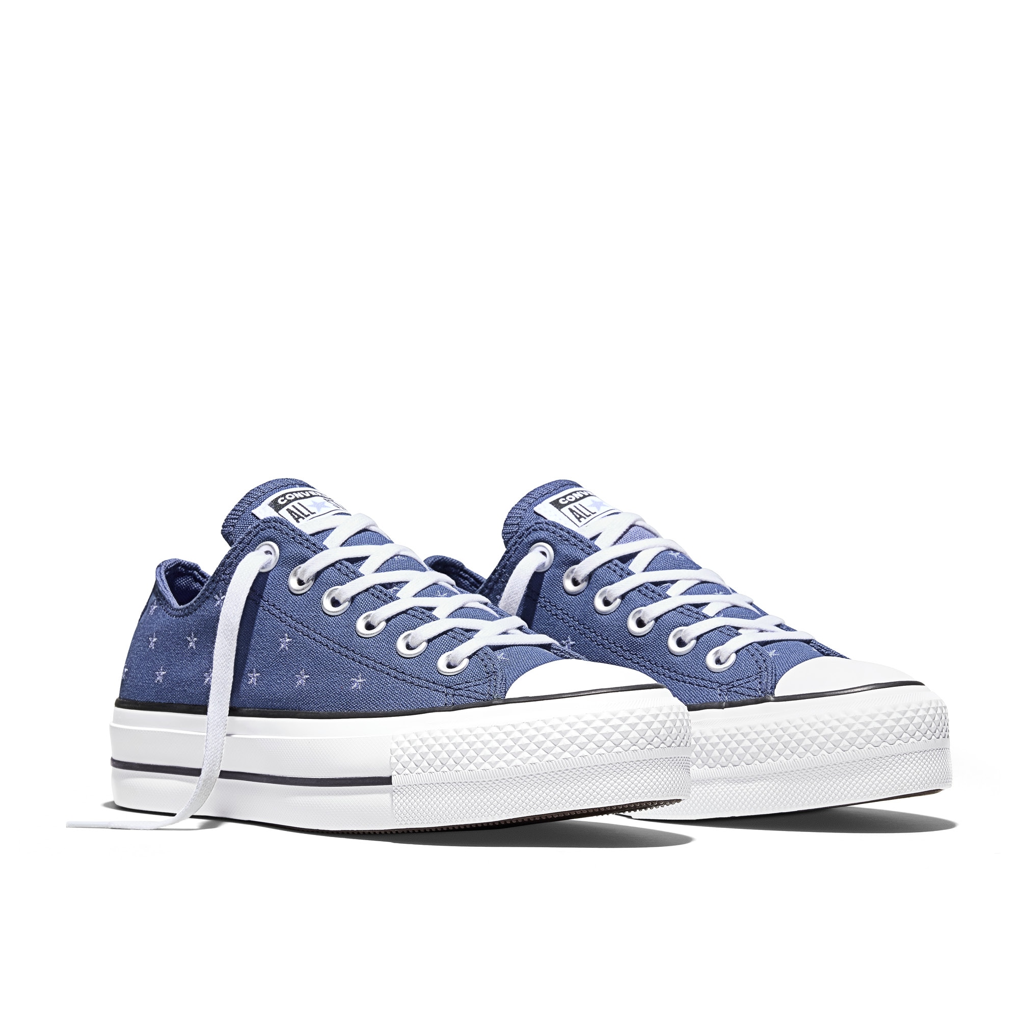 Zapatillas casual de mujer Chuck Taylor All Star Lift Embroidered Stars ...