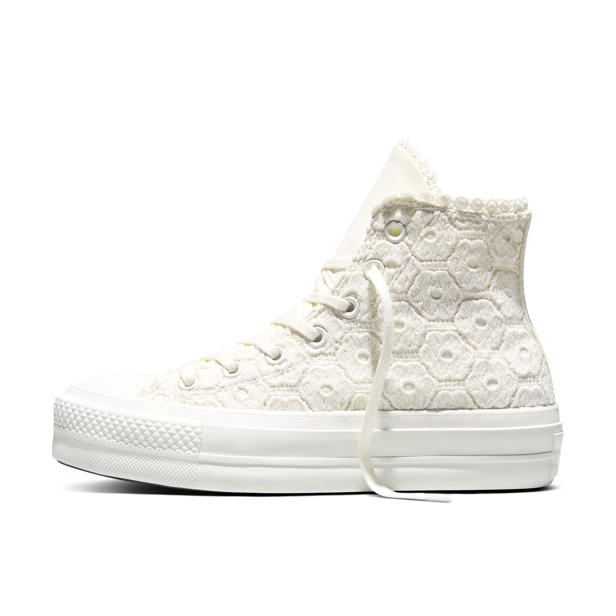 Zapatillas casual de mujer Chuck Taylor All Star Lift Crochet Converse ...