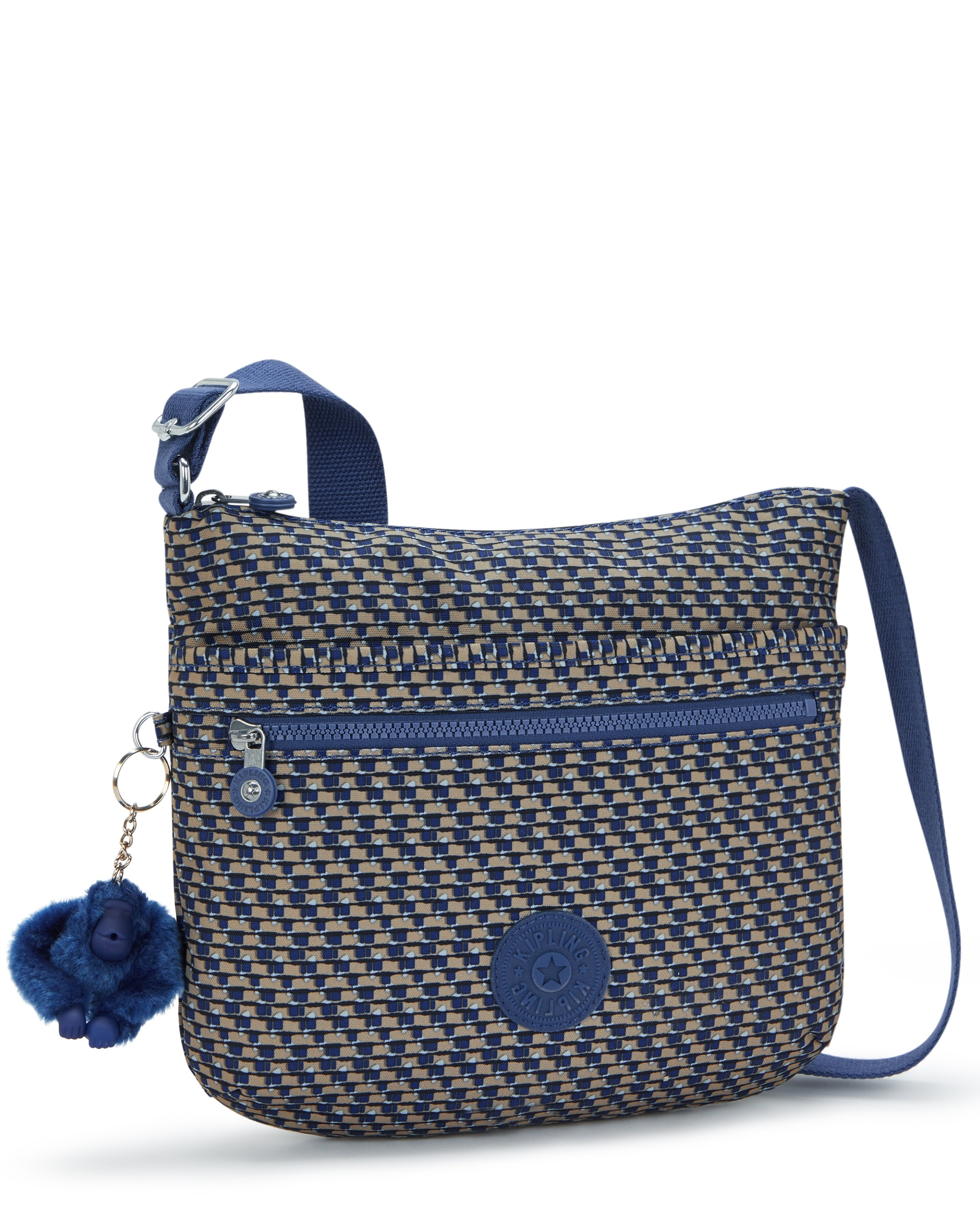 Bandolera de mujer mediana con cremallera y correa ajustable Fresno ...