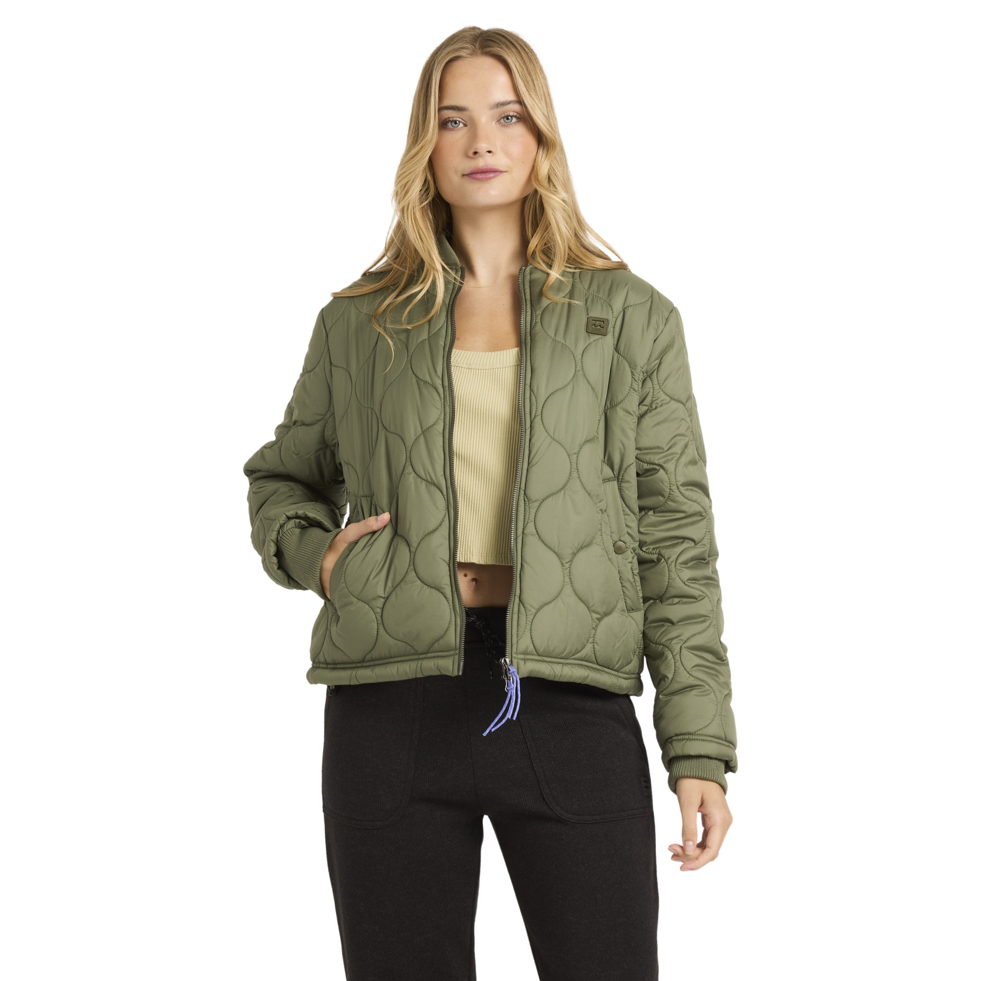 Chaqueta de mujer Cuesta Billabong Verde · El Corte Inglés