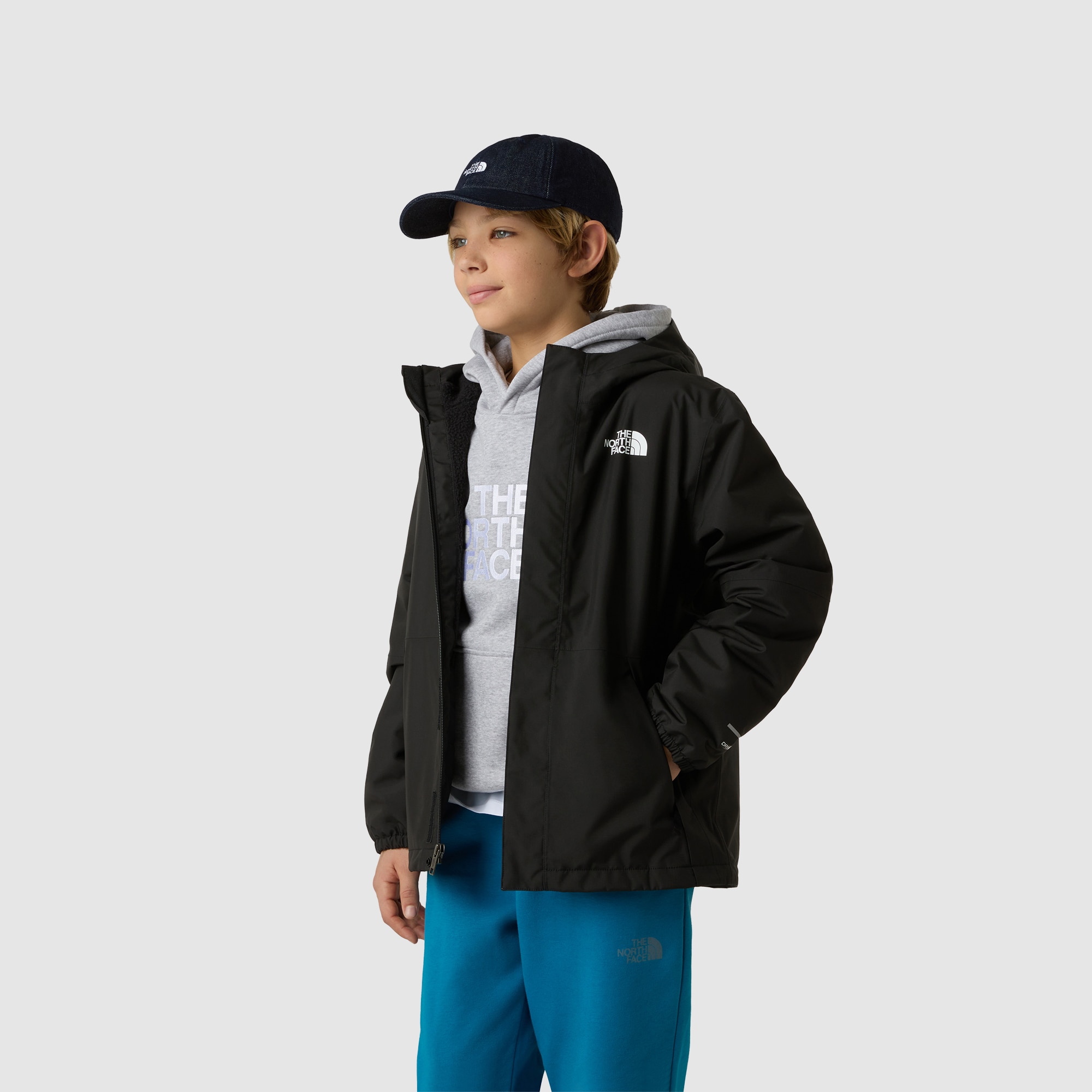Chubasquero cálido de niños Antora The North Face Negro · El Corte Inglés