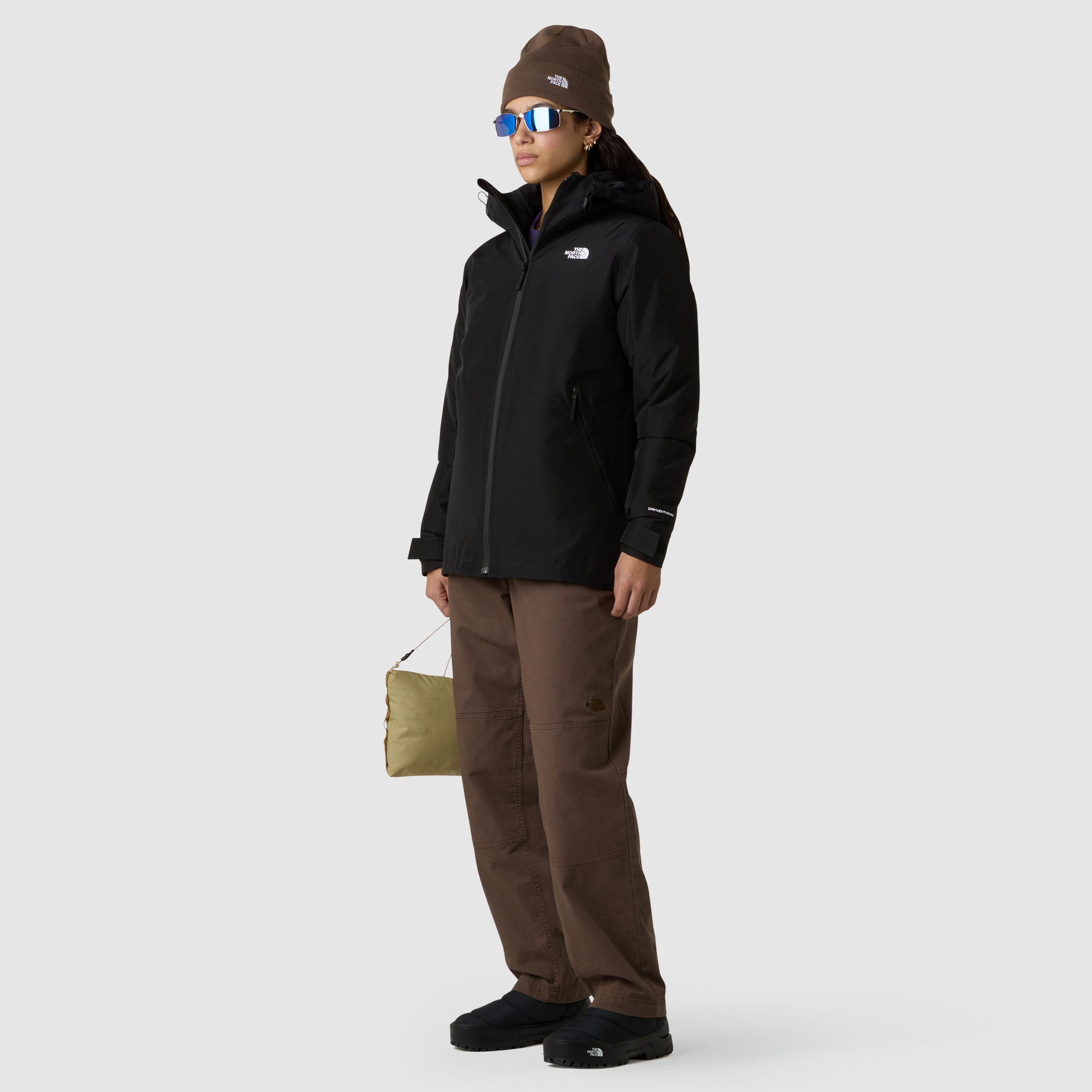 Chaqueta con capucha 3 en 1 de mujer Mono Triclimate Carto The North ...