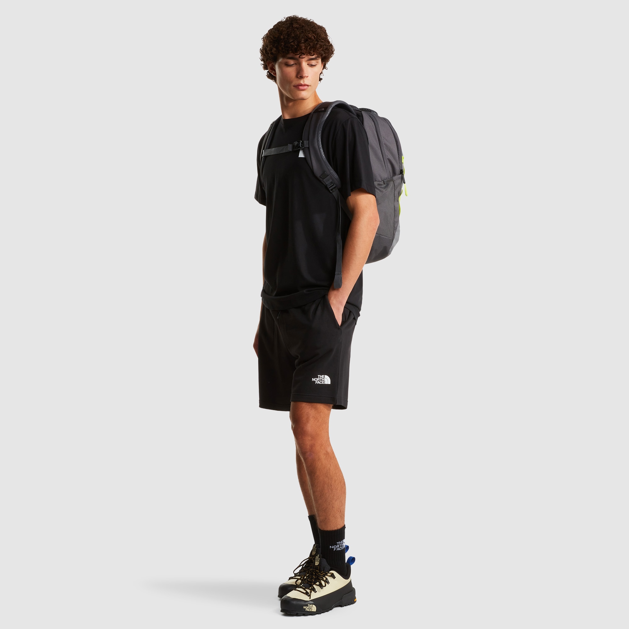 Camiseta recta para hombre Box Half Dome Evolution The North Face Negro ...