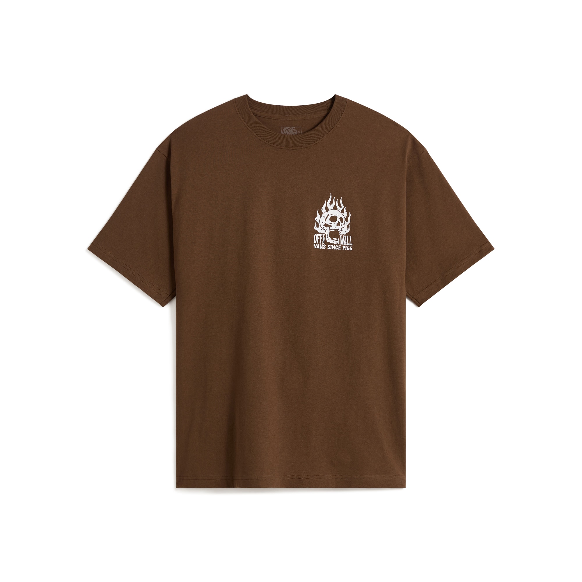 Camiseta de hombre Off The Wall Fever Vans Marrón · El Corte Inglés