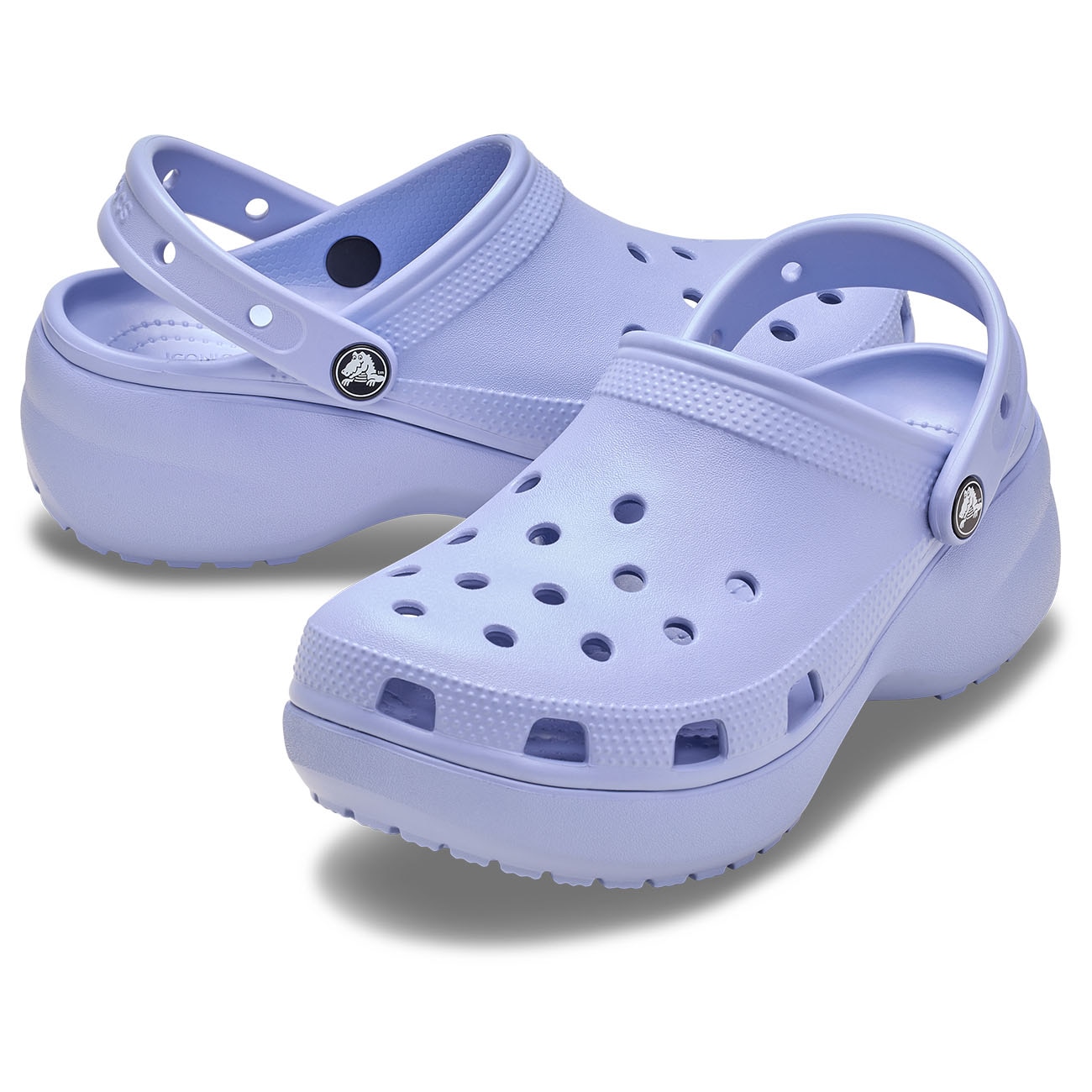 Zuecos de mujer Classic Platform Clog Crocs Lila · El Corte Inglés