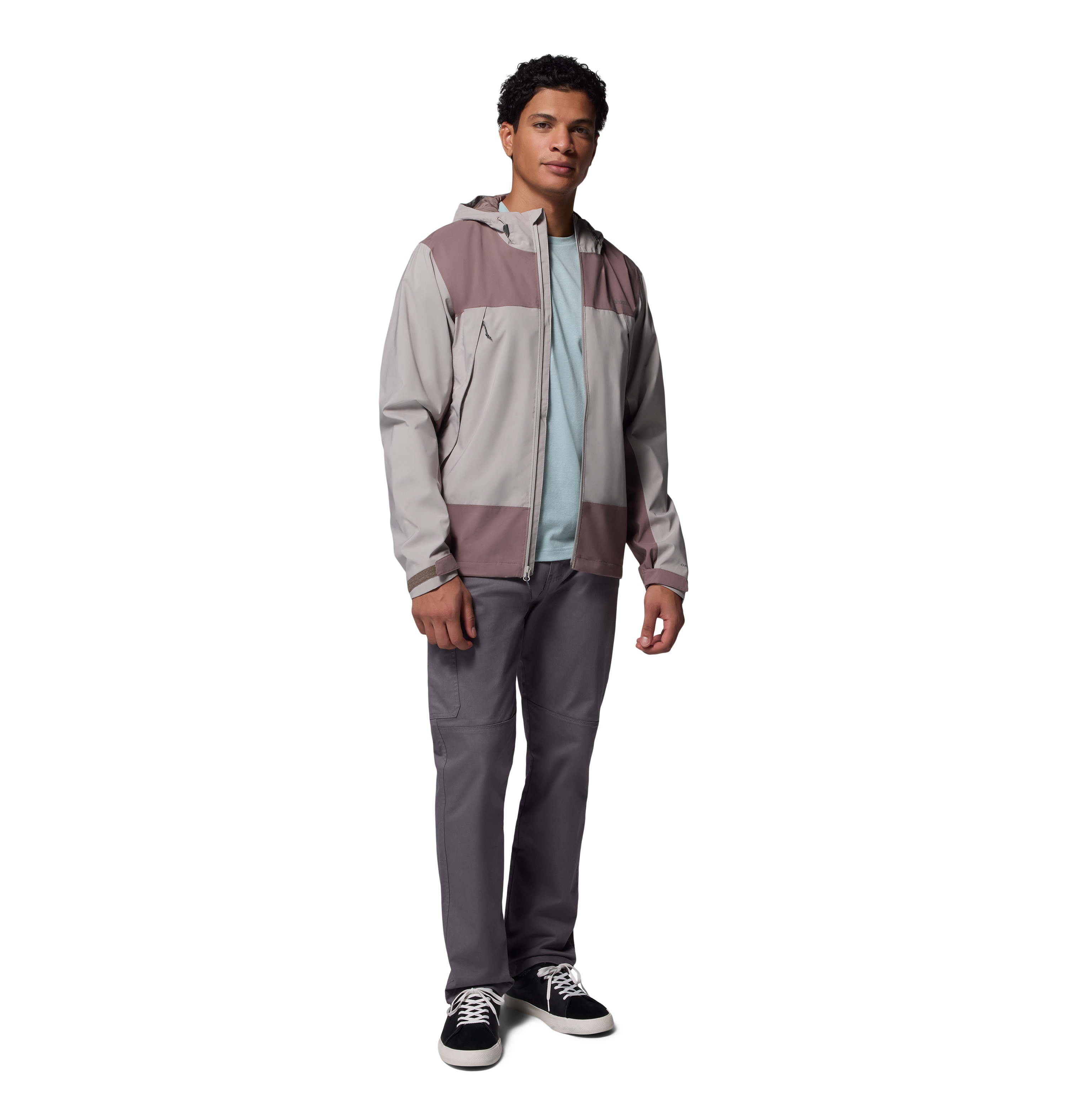 Chaqueta impermeable de hombre Boulder Falls™ Columbia Topo · El Corte ...