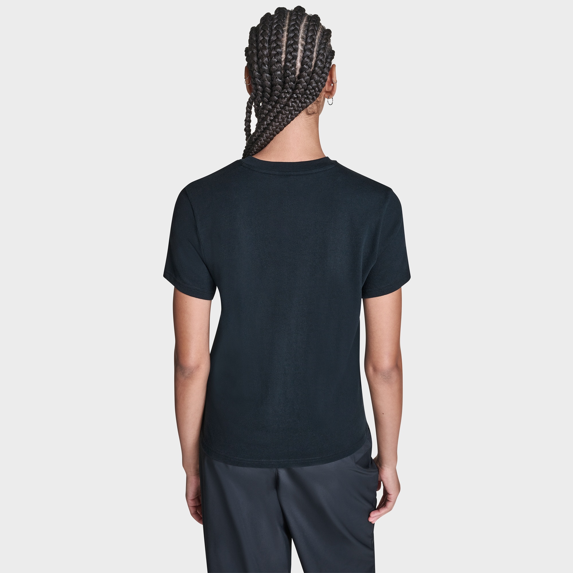 Camiseta de mujer Chuck Patch Tee Converse Negro · El Corte Inglés