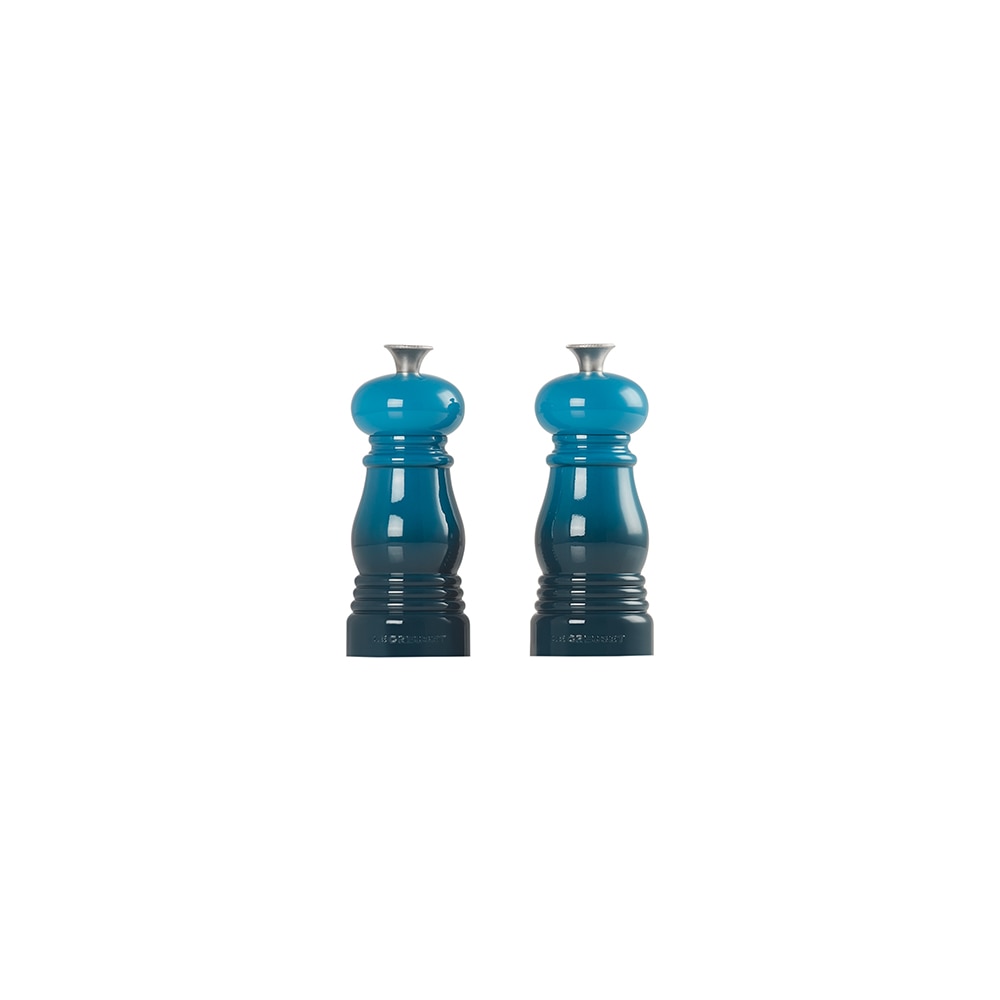 Set de 2 molinillos sal y pimienta Le Creuset Azul · El Corte Inglés