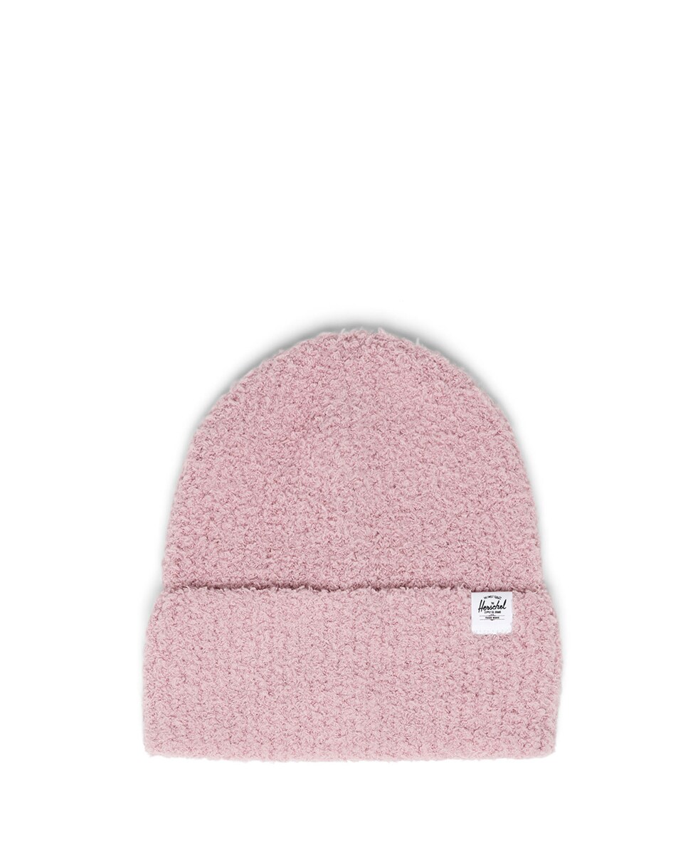Gorro unisex de punto color rosa · Herschel · El Corte Inglés