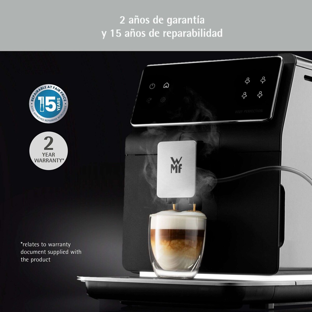 Cafetera Superautomática WMF Perfection 840L con recetas ...