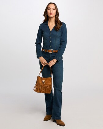 Mono de mujer largo denim · Morgan · El Corte Inglés