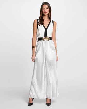 Mono de mujer sin mangas con pantalón plisado · Morgan · El Corte Inglés