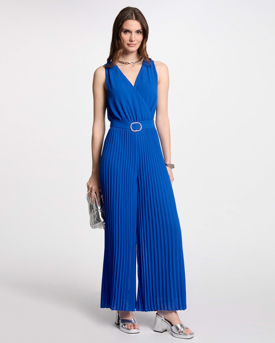 Mono de mujer largo holgado con pernera plisada · Morgan · El Corte Inglés