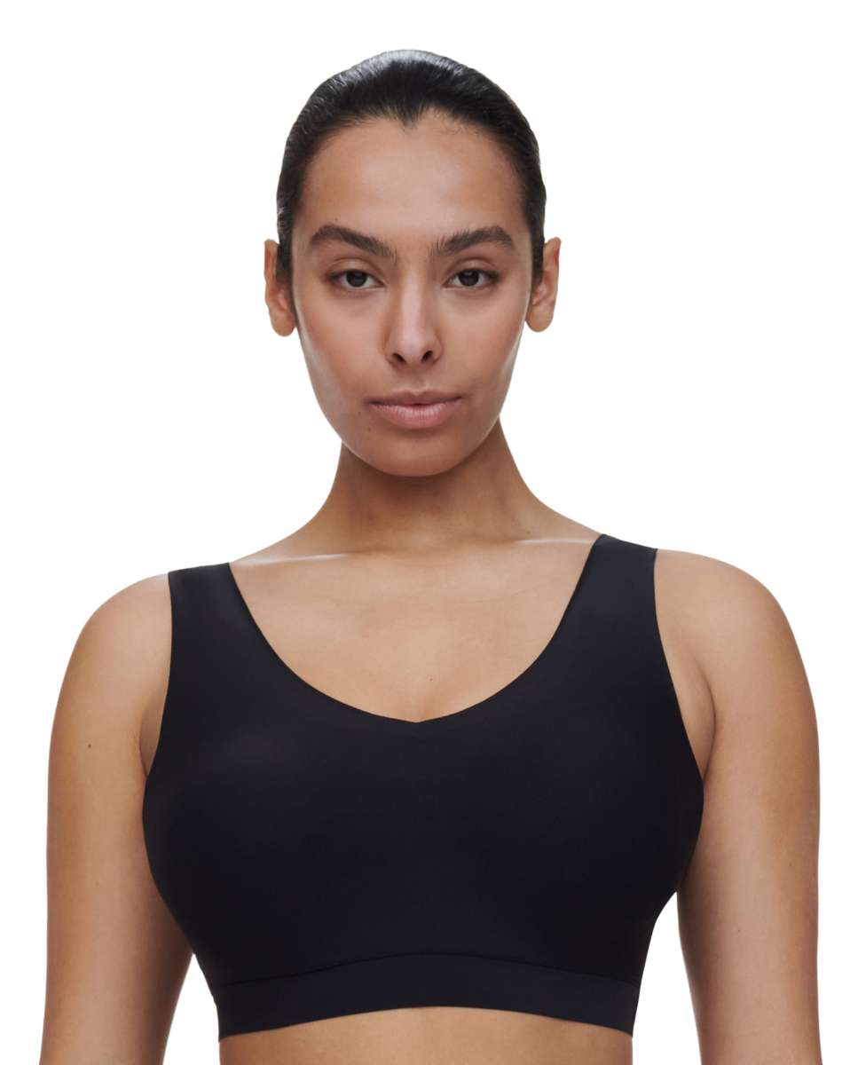 Sujetador sin aro y con relleno efecto segunda piel SoftStretch Negro ...