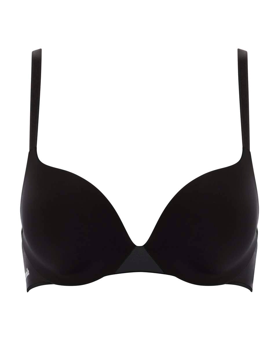 Sujetador push up con aro y de capacidad línea Essentiall Negro ...