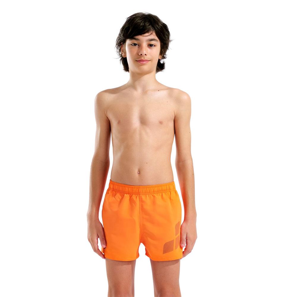 Bañador corto de niño Logo R Arena Naranja · El Corte Inglés