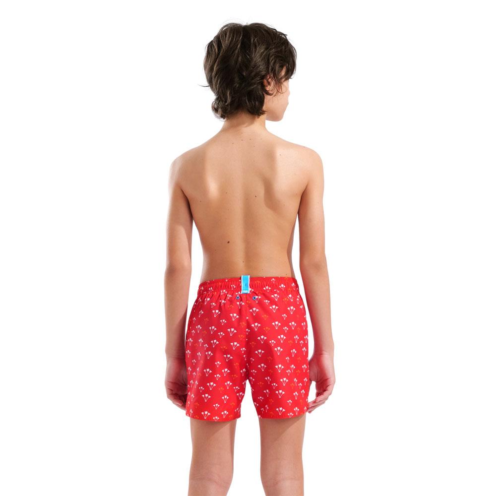 Bóxer de playa de niño Water Prints Arena Rojo · El Corte Inglés