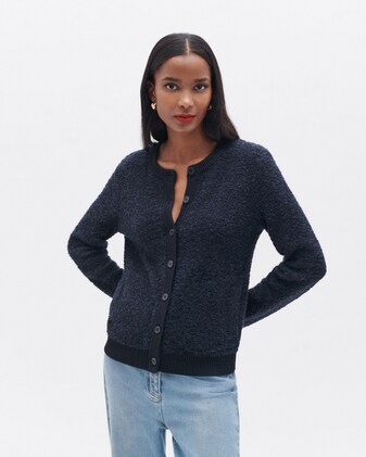 Cárdigan de mujer con bolsillos y cierre de botones · Caroll · El Corte ...