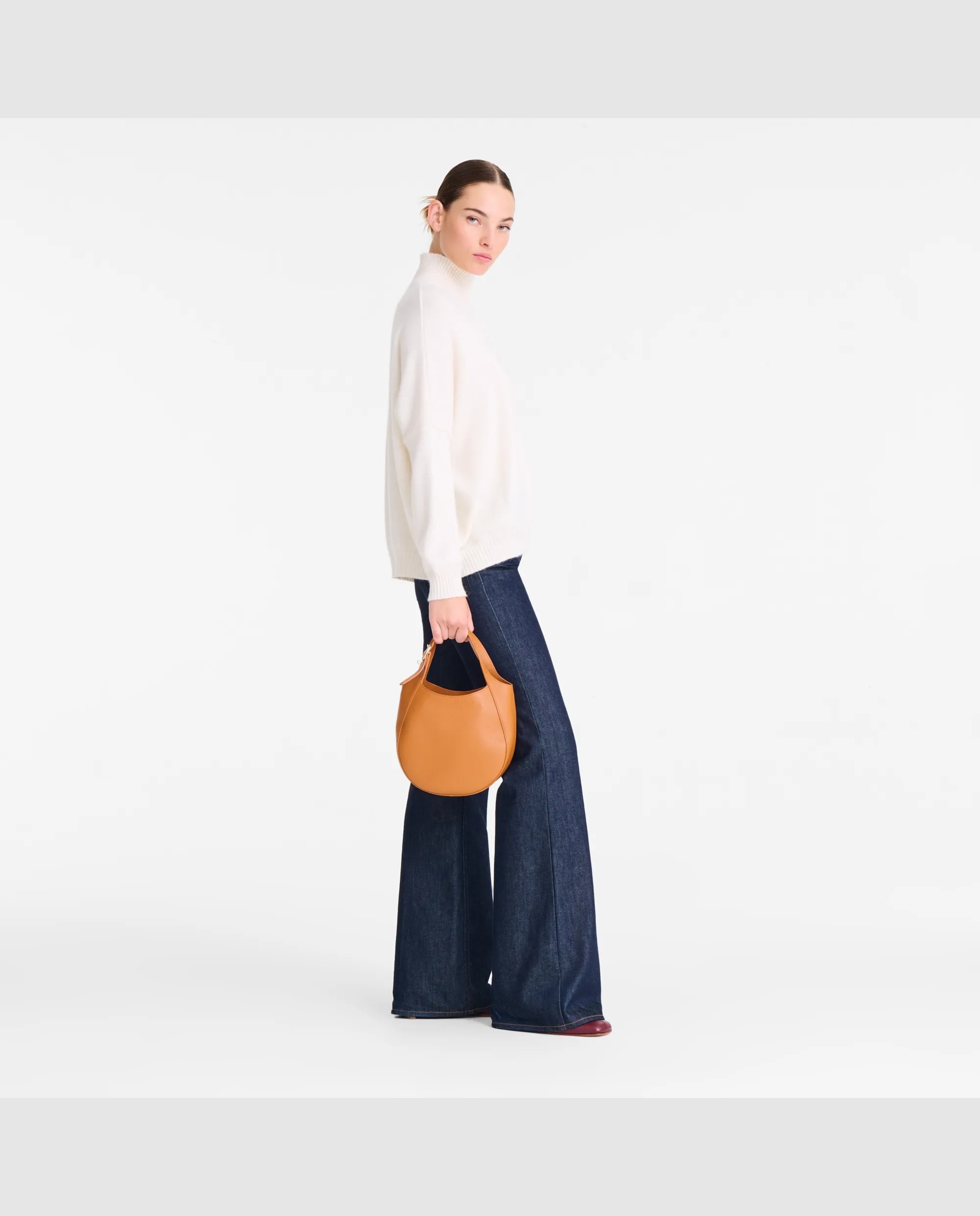 Bolso de mano de mujer Le Foulonné en talla S Marrón Longchamp · El ...