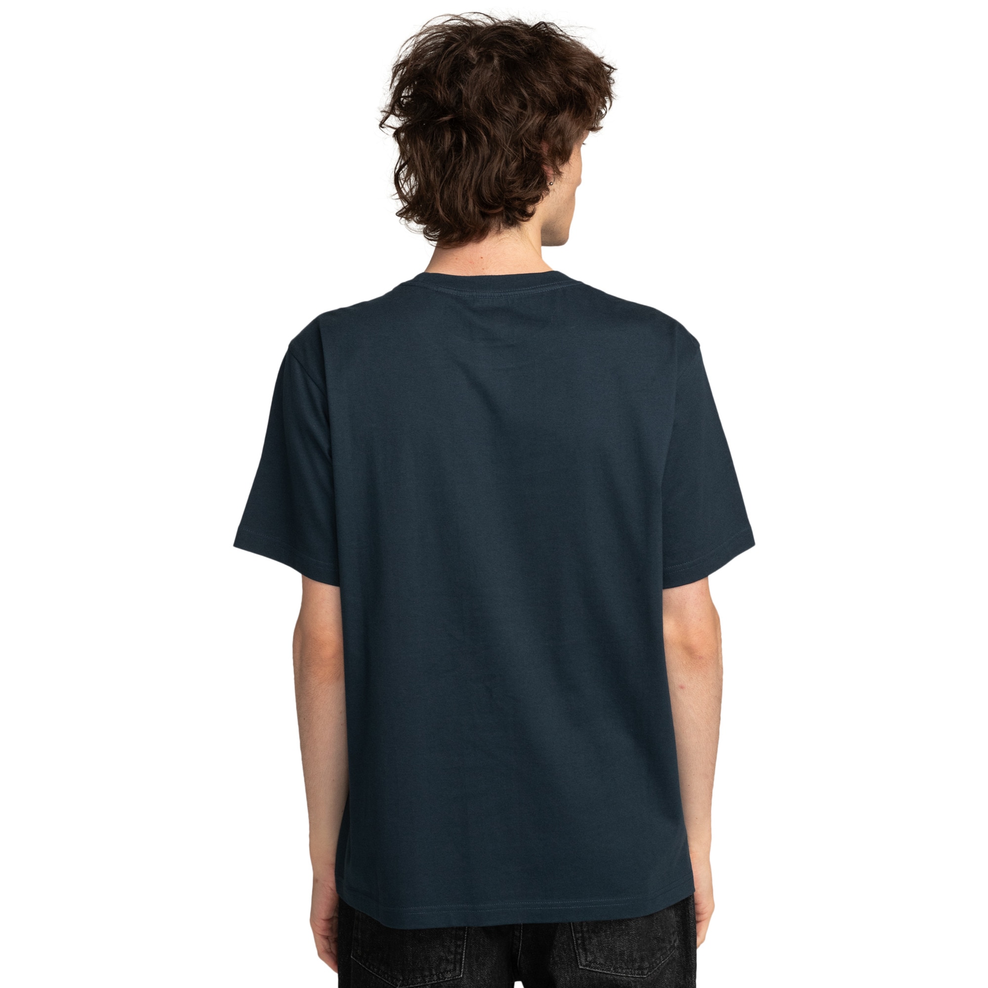 Camiseta de manga corta para hombre Icon Embroidery Element Azul oscuro ...