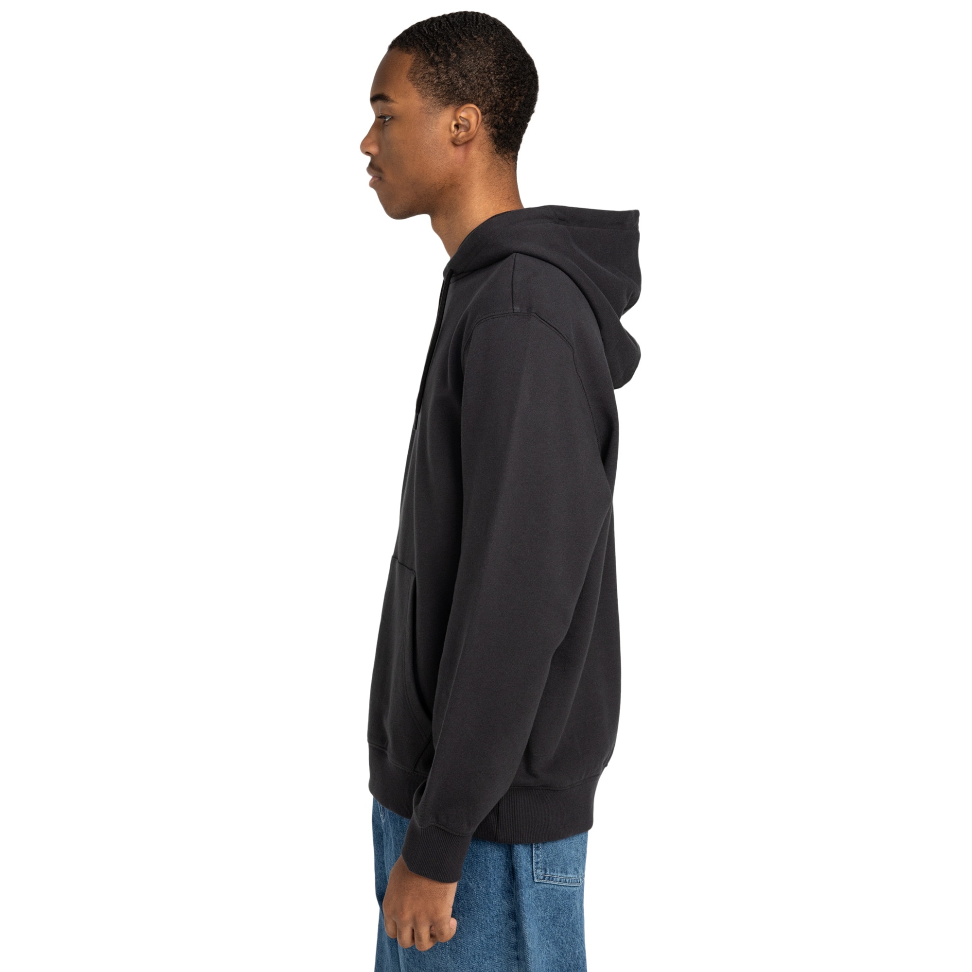 Sudadera con capucha para Hombre Simple Logo Element Negro · El Corte ...