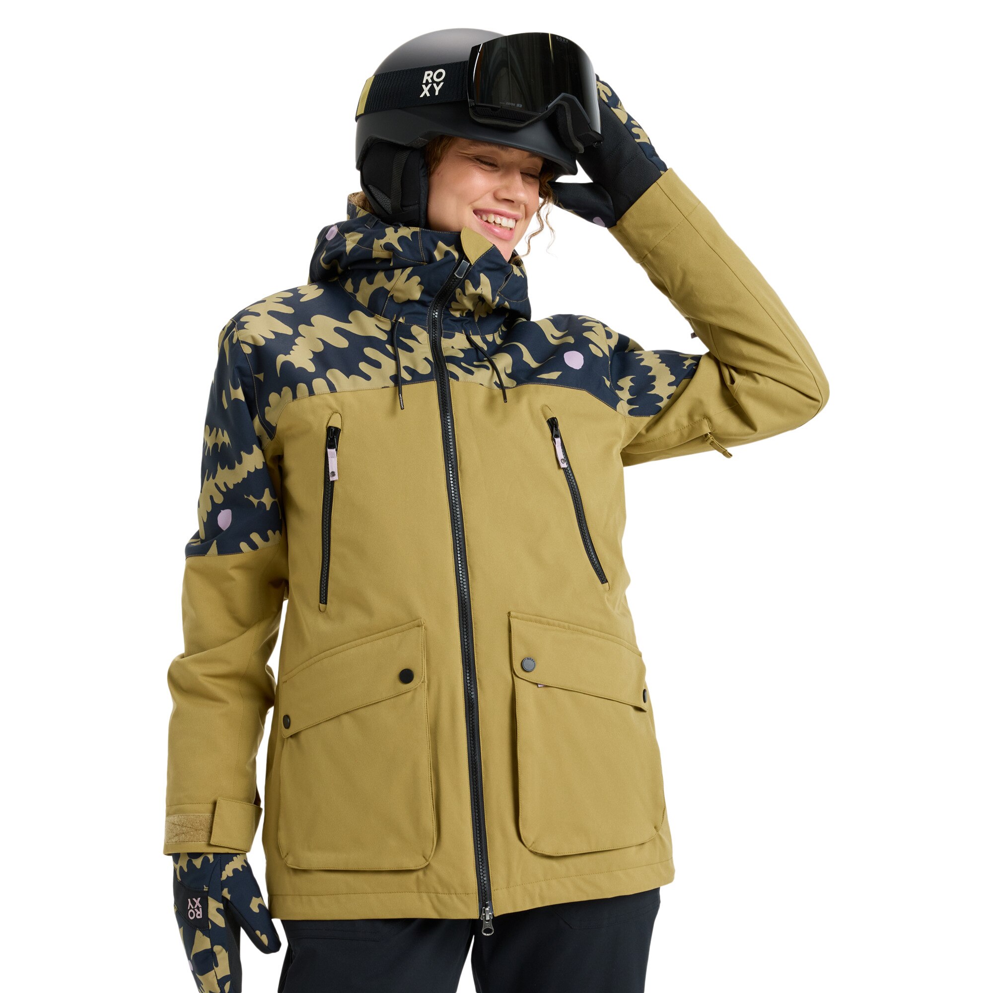 Chaqueta de mujer Stated Roxy Beige · El Corte Inglés
