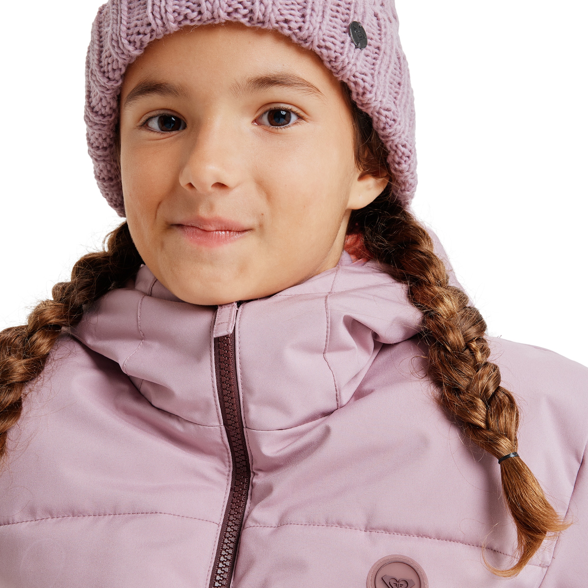 Chaqueta de niños Snowyhill Puffy Roxy Rosa · El Corte Inglés