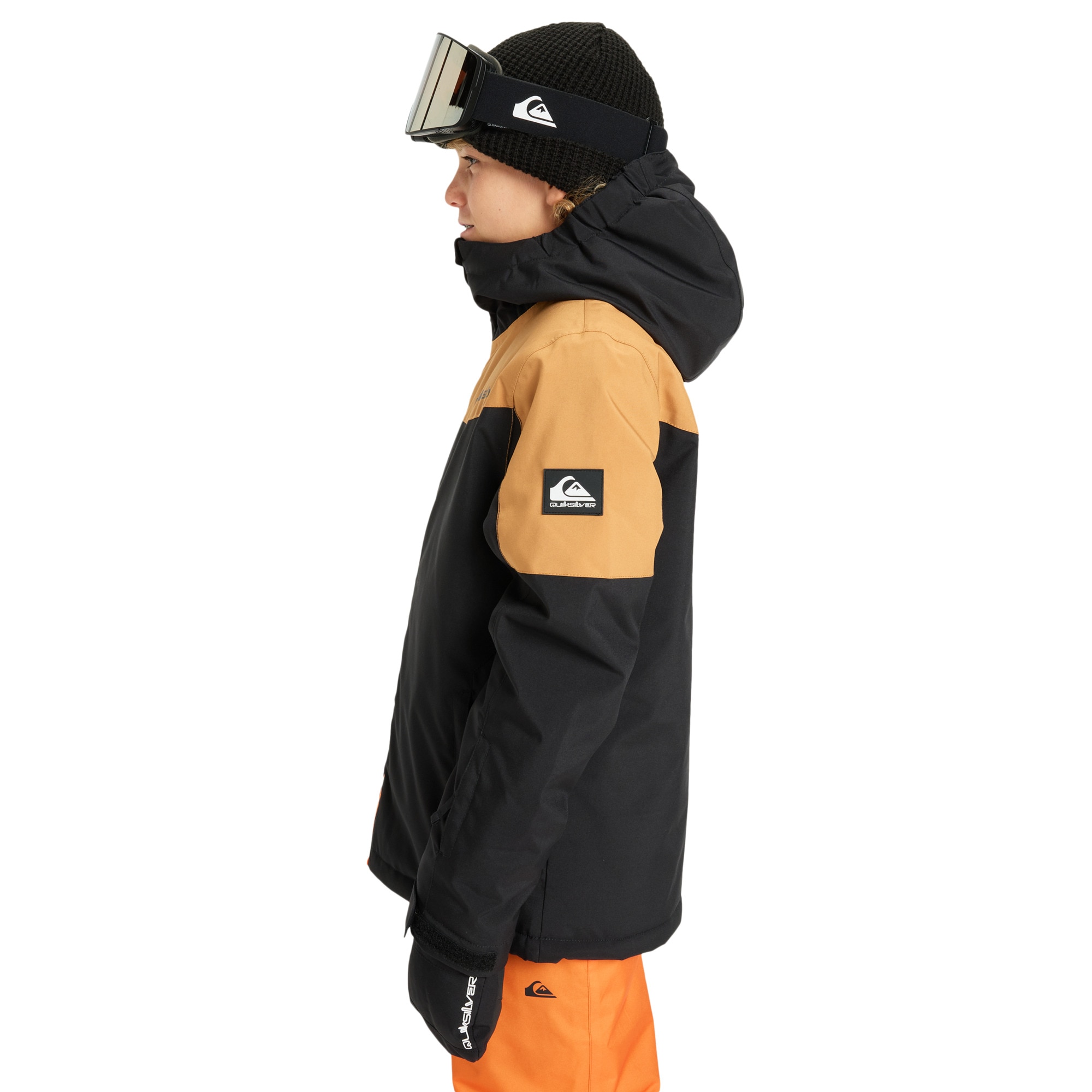 Chaqueta de niños Titano Quiksilver Negro / Naranja · El Corte Inglés