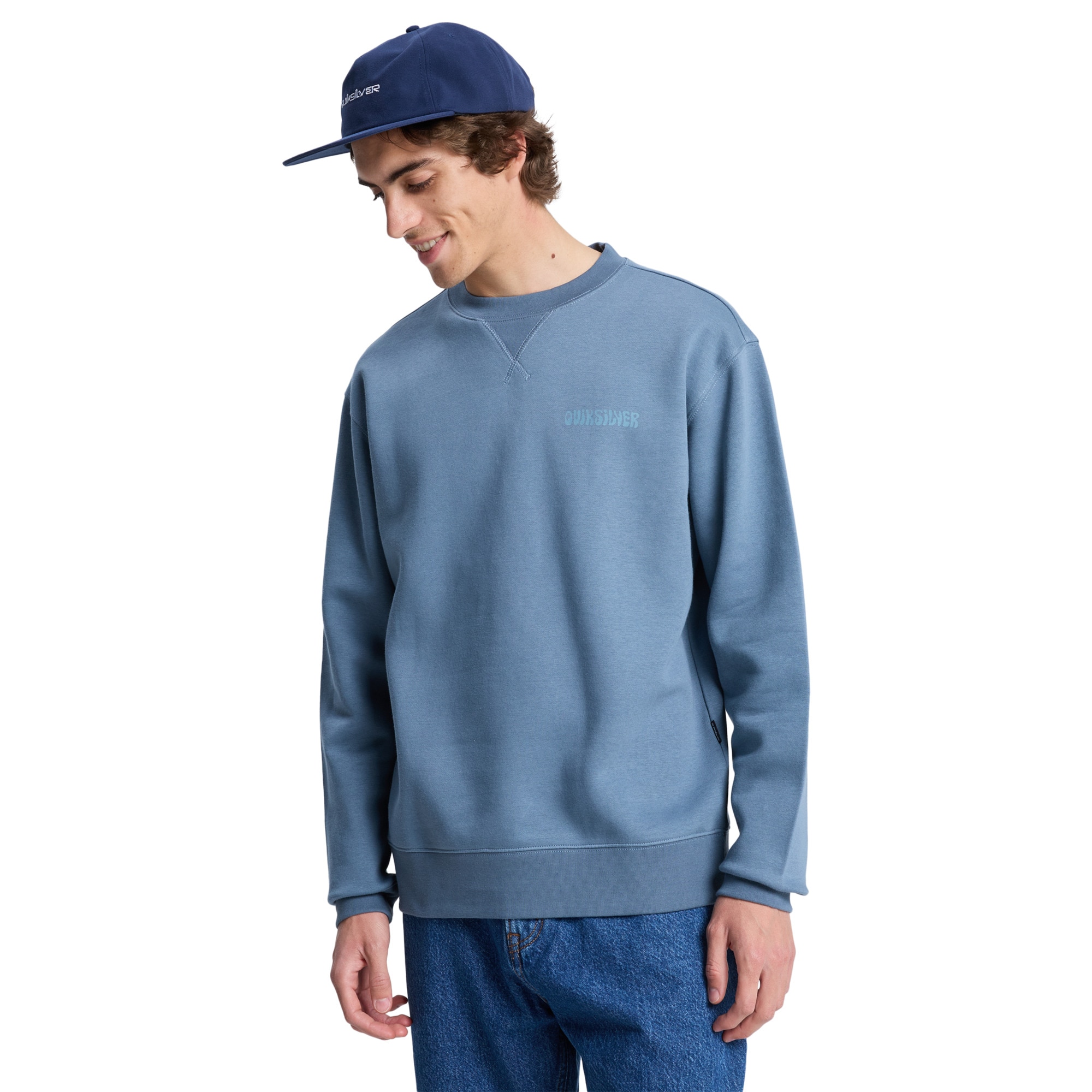 Sudadera de hombre Salt Water Graphic Quiksilver Azul · El Corte Inglés