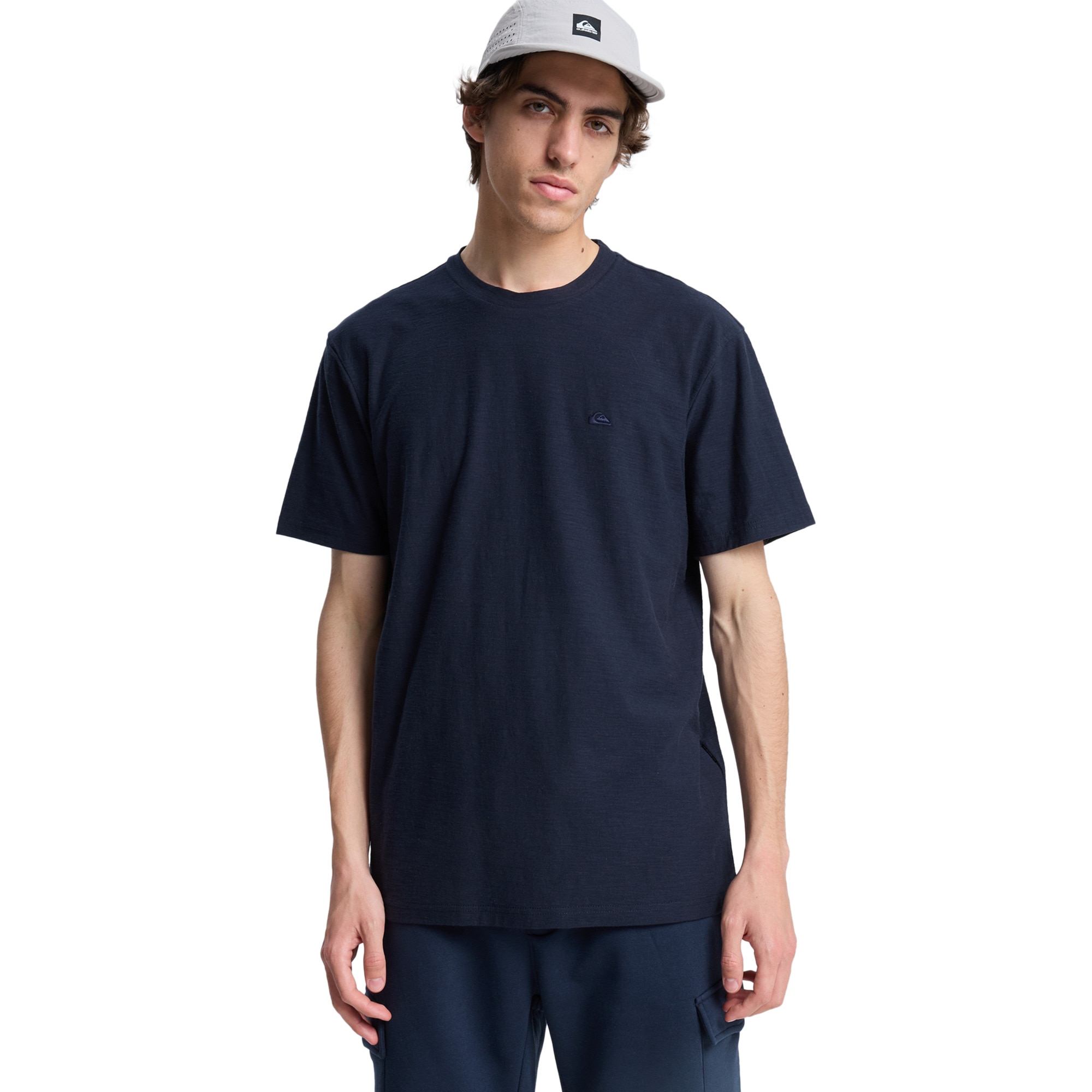 Camiseta de hombre Slub Roundneck Quiksilver Azul · El Corte Inglés