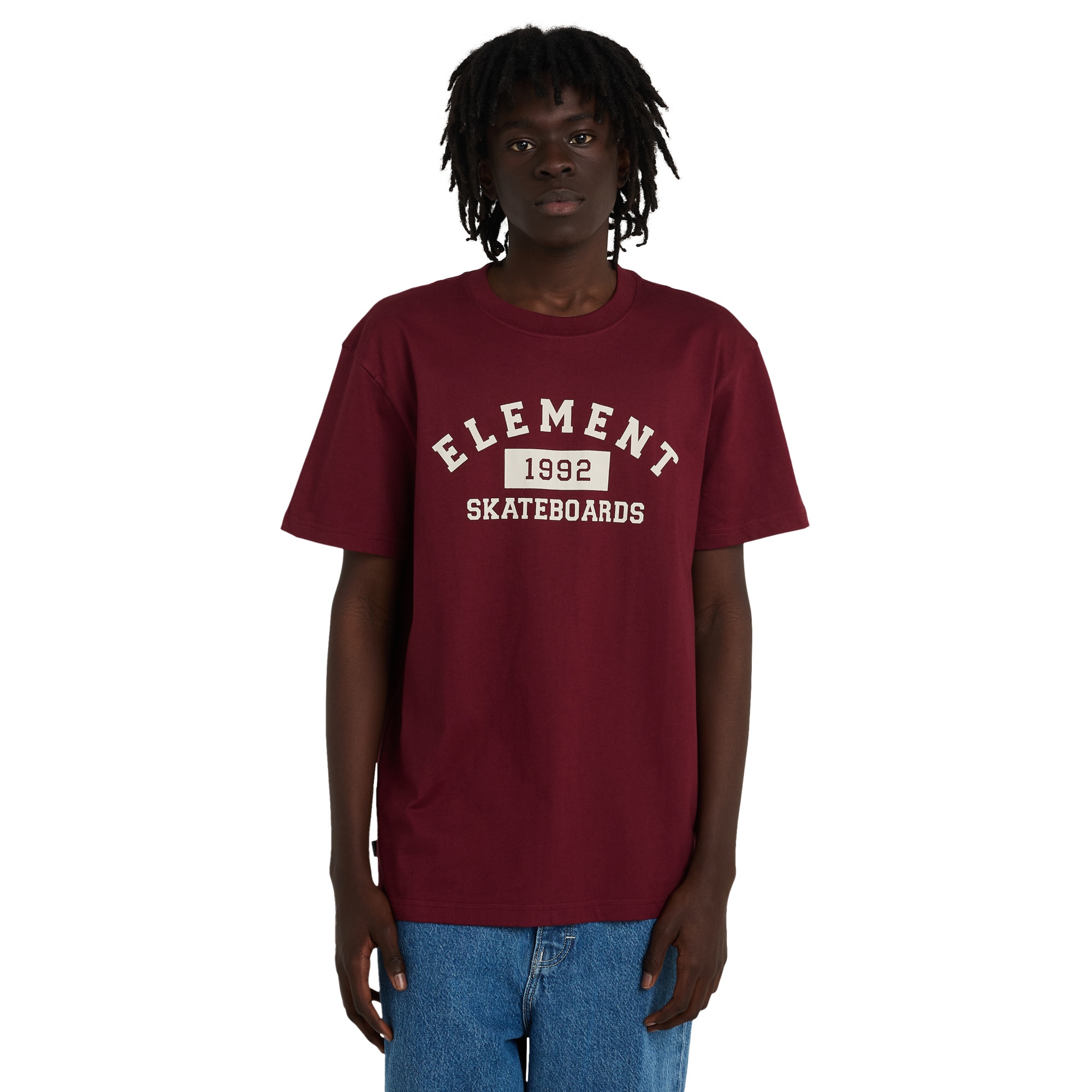 Camiseta de manga corta para hombre Home Team Element Rojo · El Corte ...
