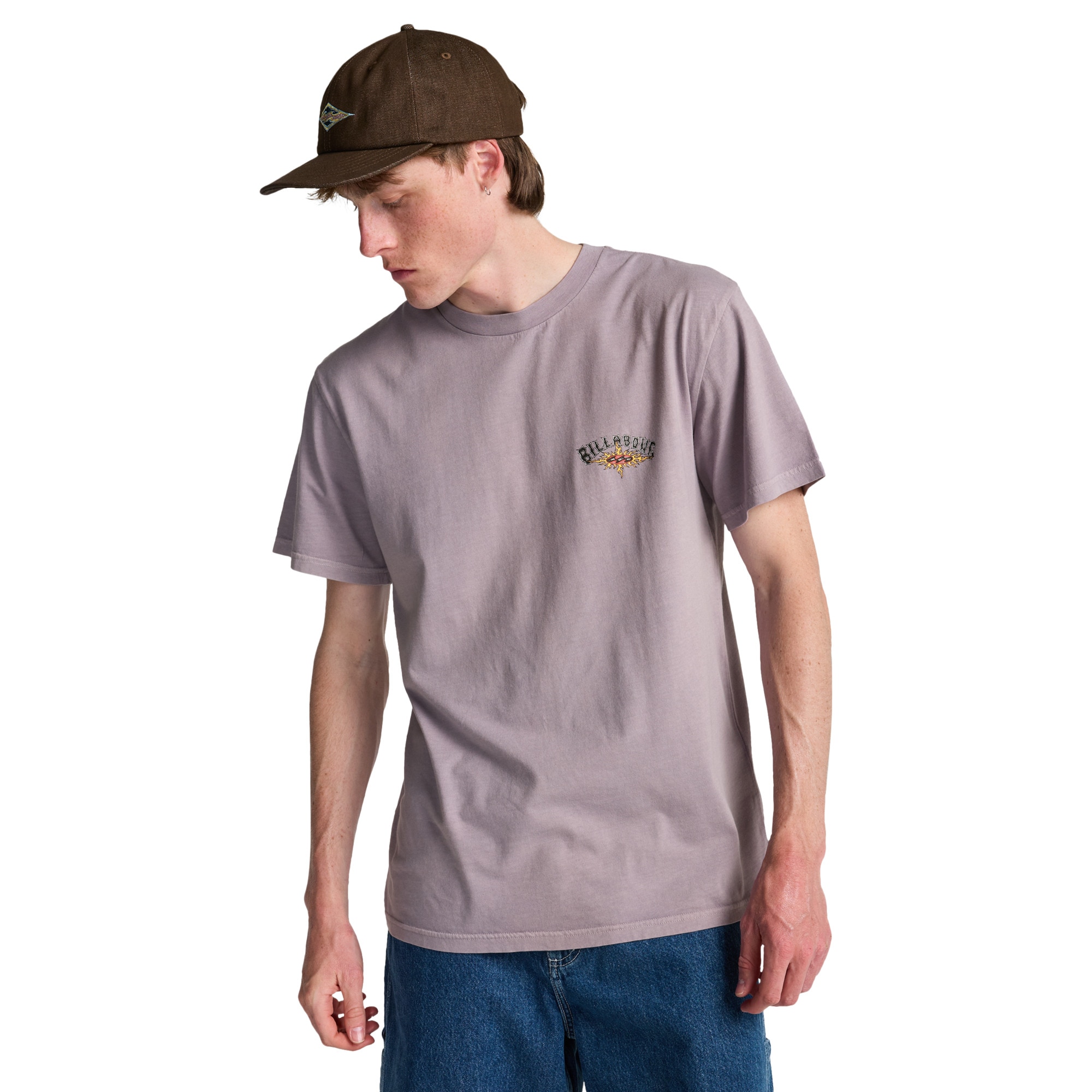 Camiseta de hombre Burn Out Billabong Morado · El Corte Inglés