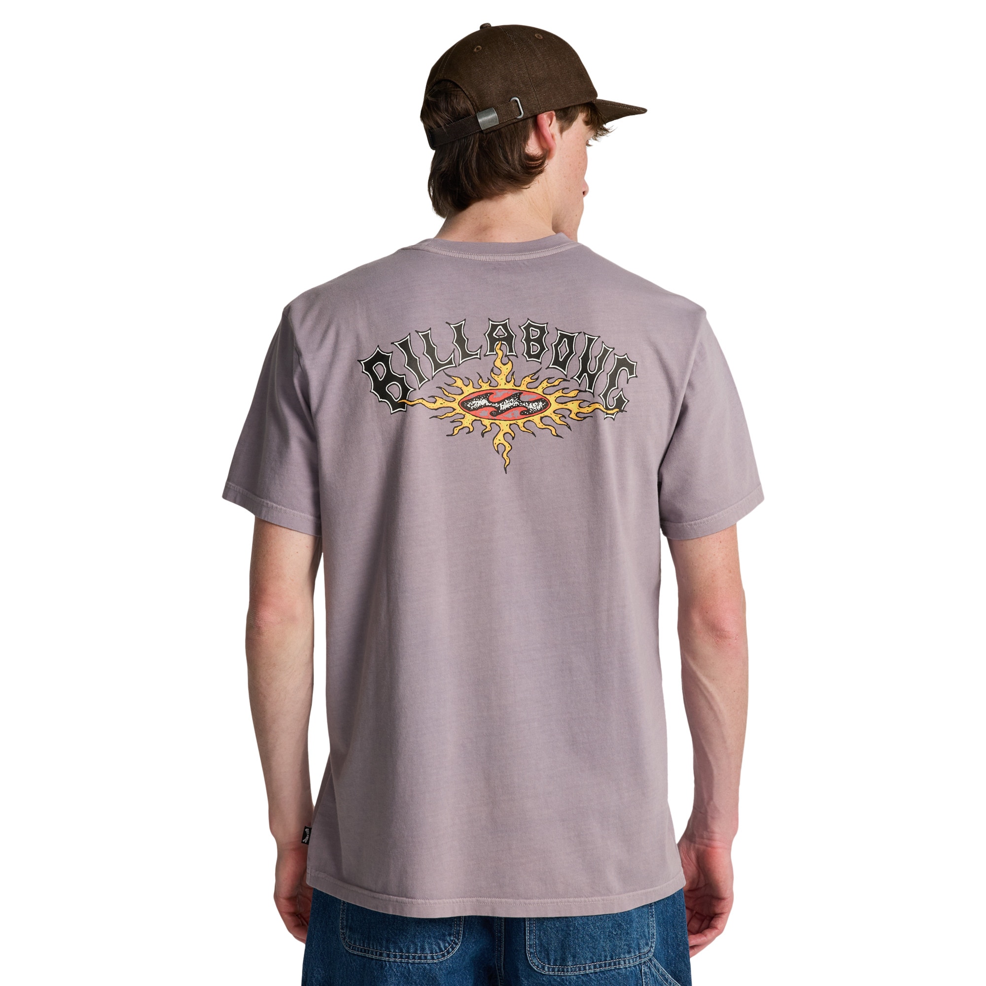 Camiseta de hombre Burn Out Billabong Morado · El Corte Inglés