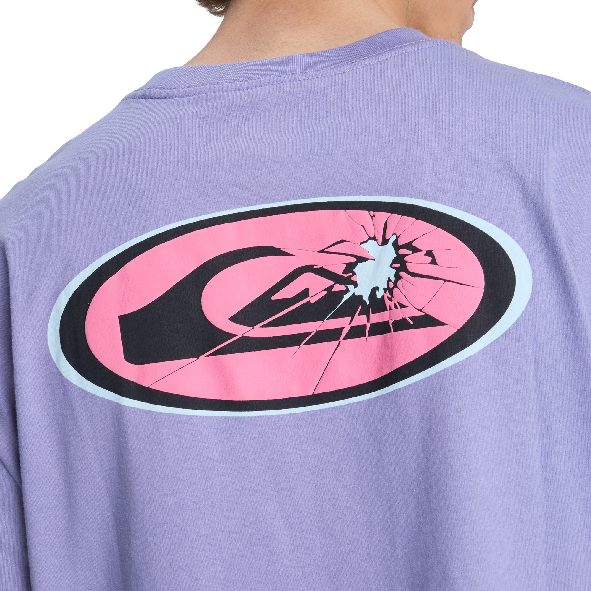 Camiseta de hombre Fractured Wave Quiksilver Morado · El Corte Inglés