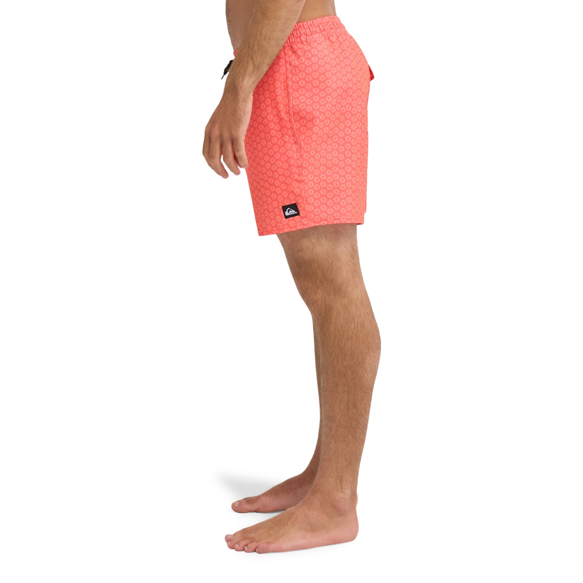 Short de Natación de hombre Stretch Printed Volley 16" Quiksilver Rosa ...