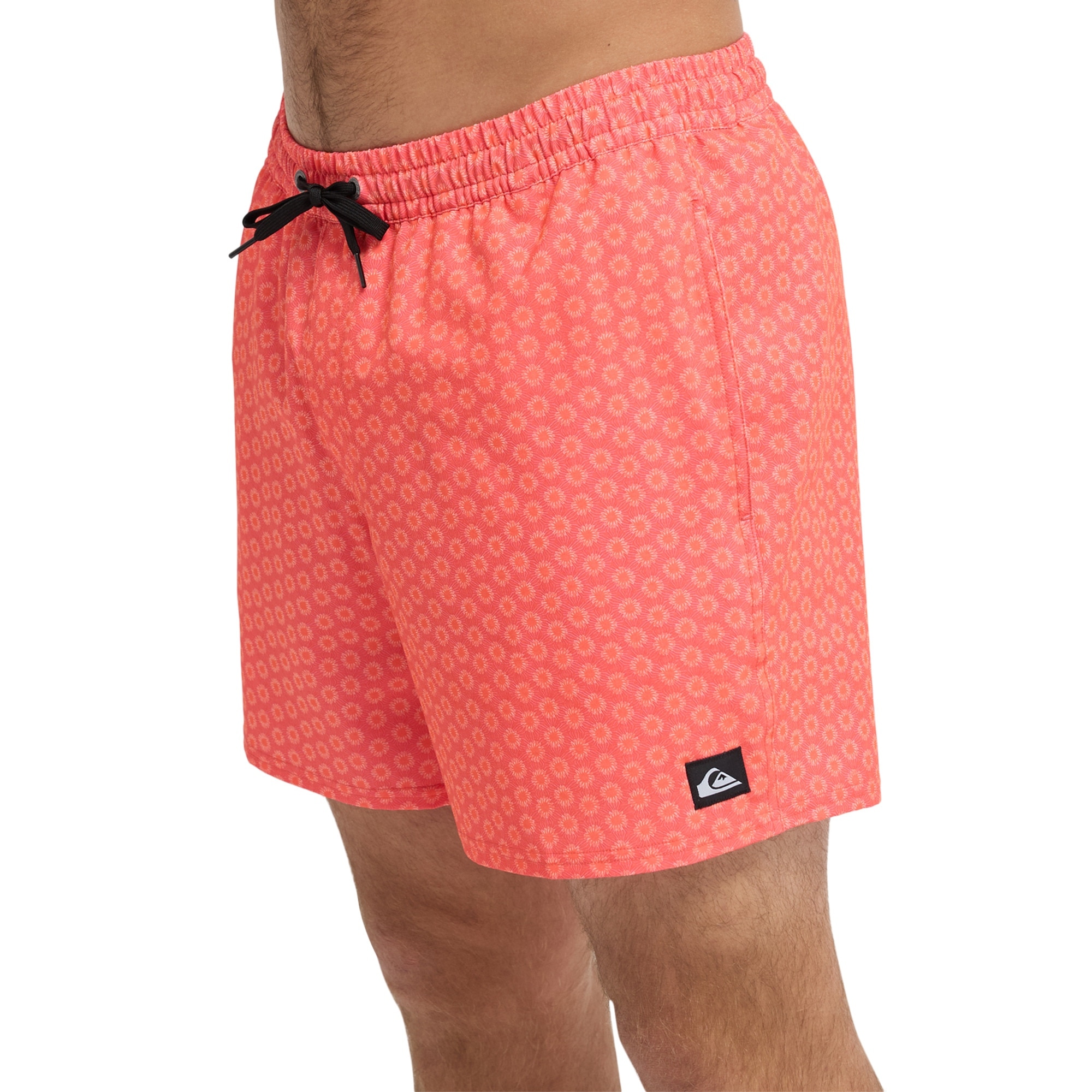 Short de Natación de hombre Stretch Printed Volley 16" Quiksilver Rosa ...